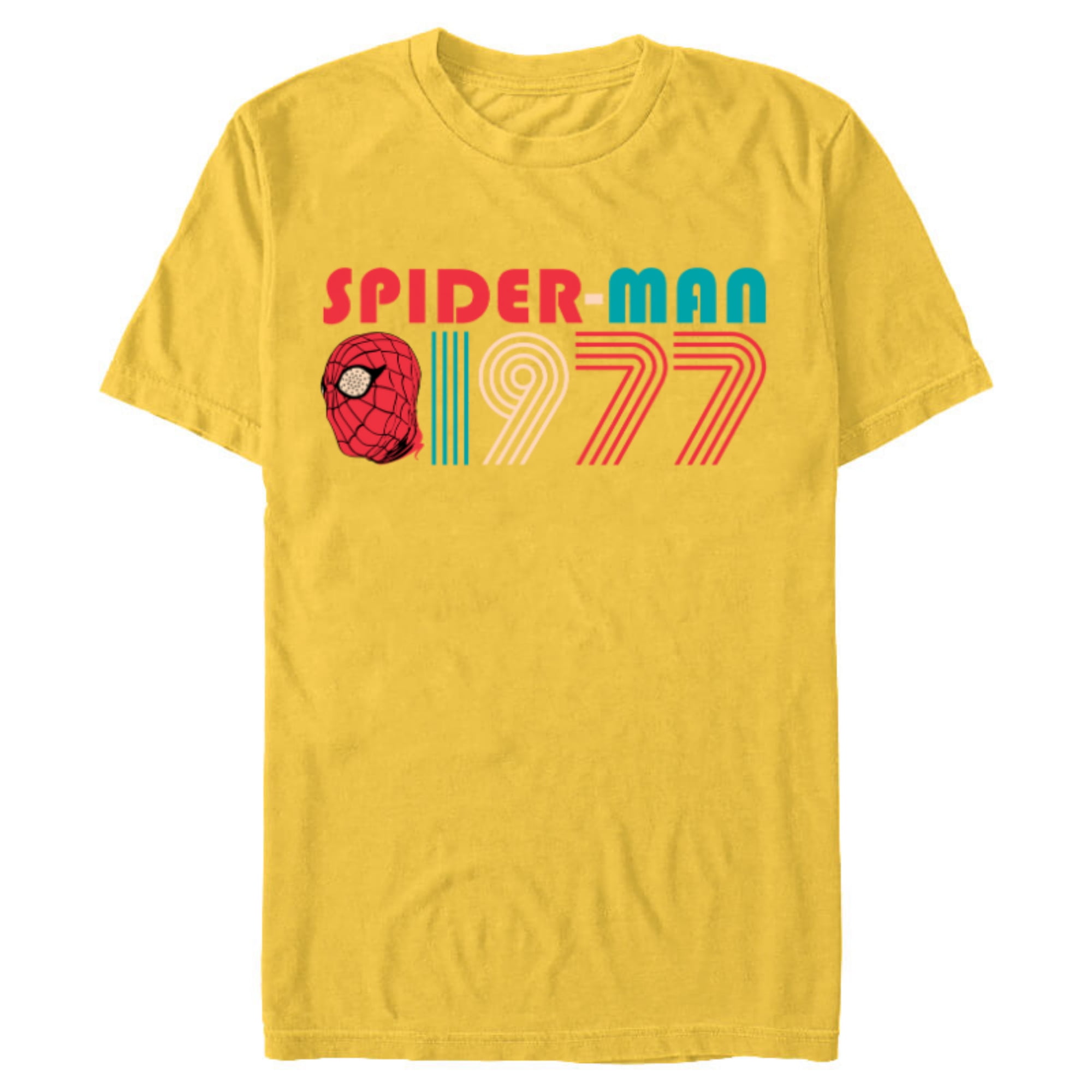 Marvel Spider-Man: Beyond Amazing 1977 Retro Classic - Short Sleeve Blended T-Shirt for Adults ...
