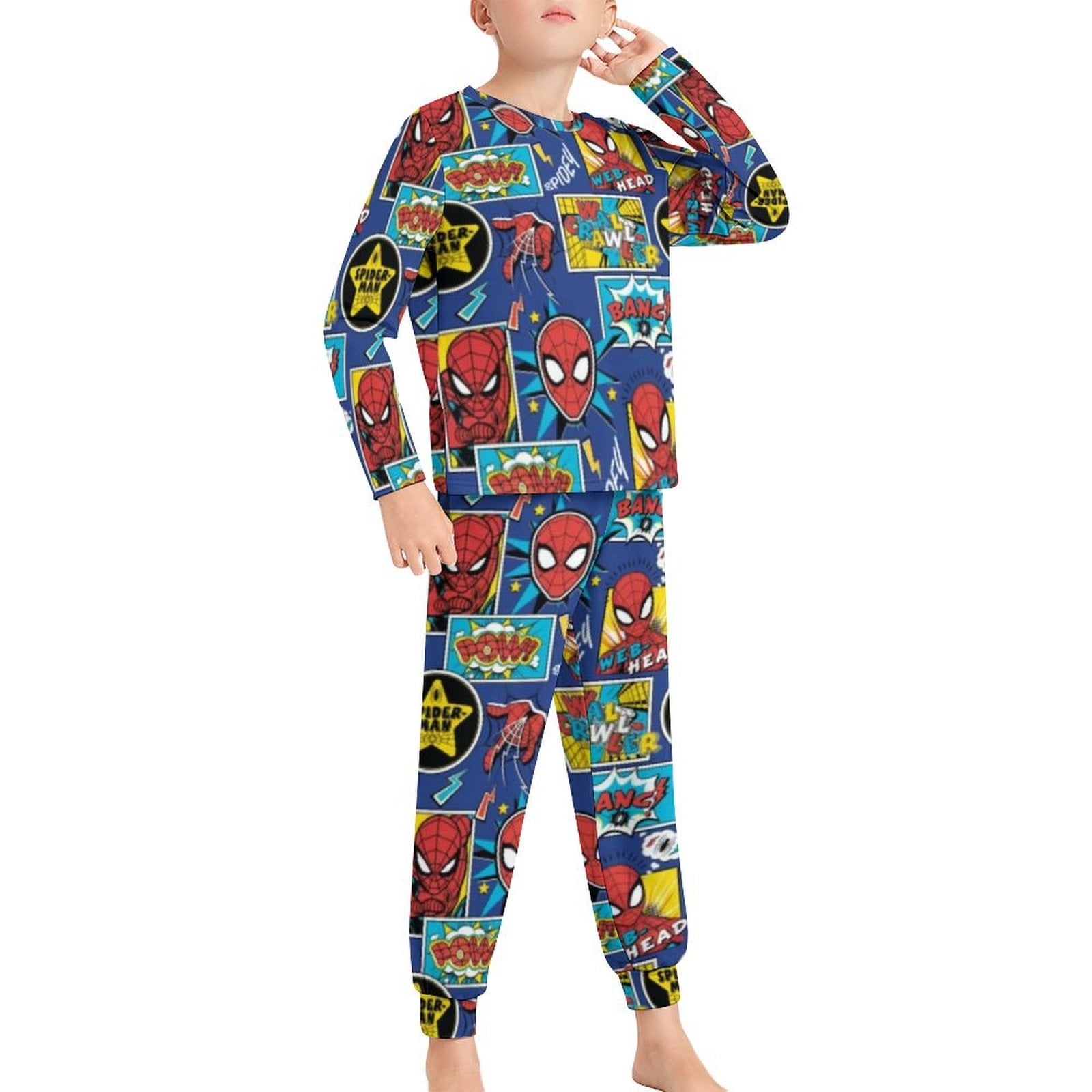Marvel-Spider-Man Boys Pajamas for Toddler Clothes Set Planet Train ...