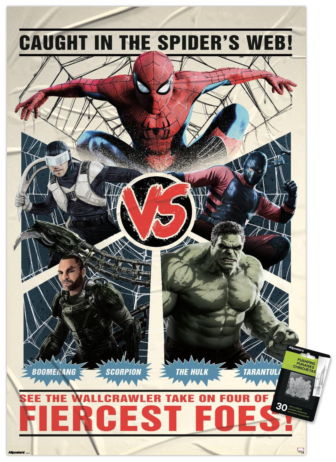 Marvel Spider-Man: Brand New Day (2026) - Fiercest Foes Wall Poster ...