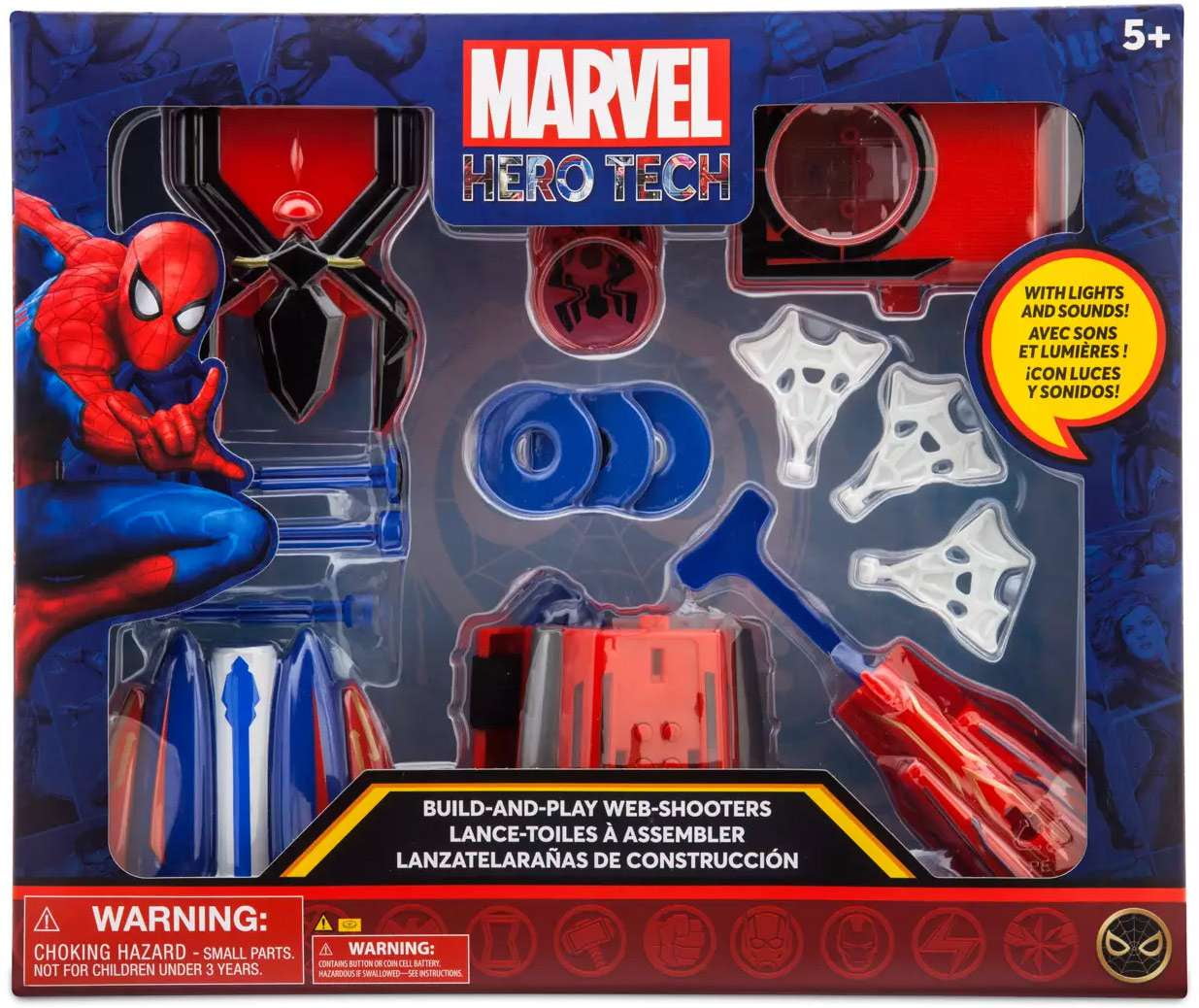 Marvel Spider-Man Build-and-Play Web-Shooters - Walmart.com