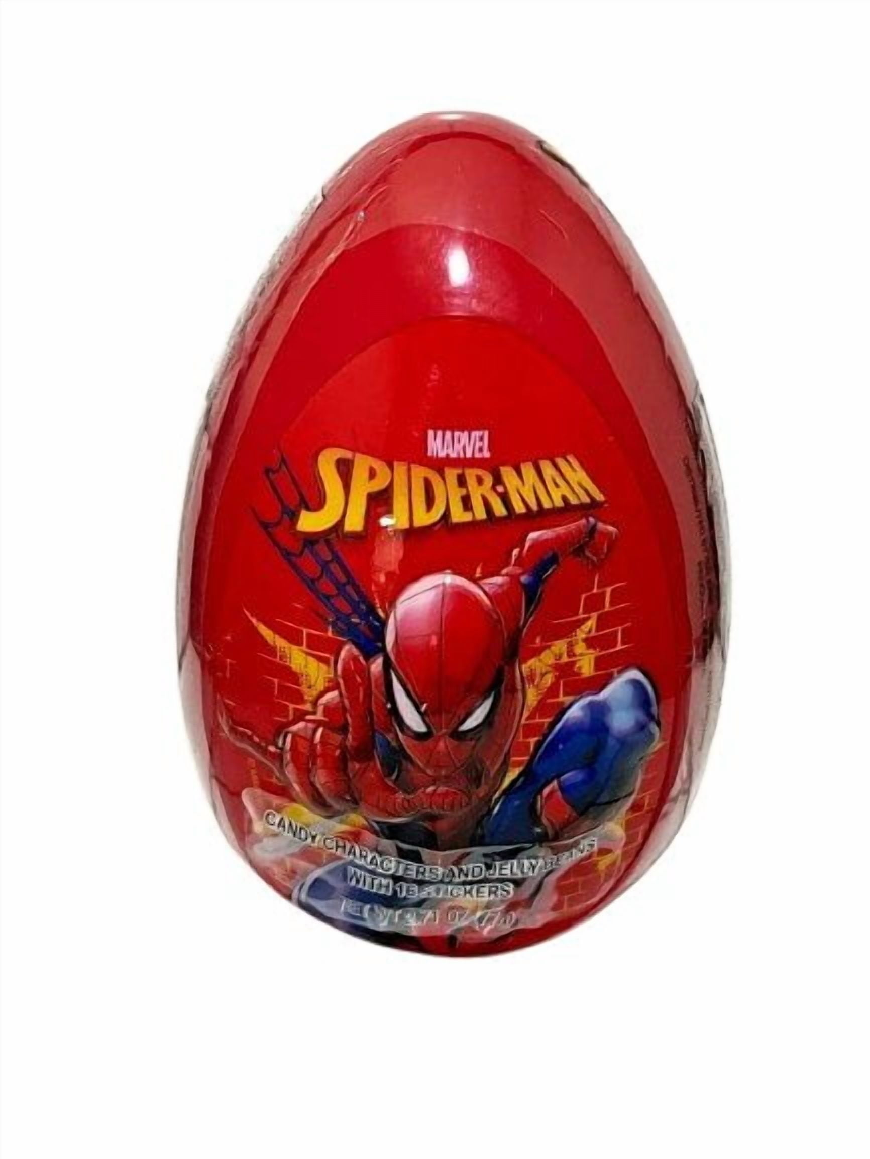Marvel Spider Man Candy Charcters & 16 Stickers - Walmart.com