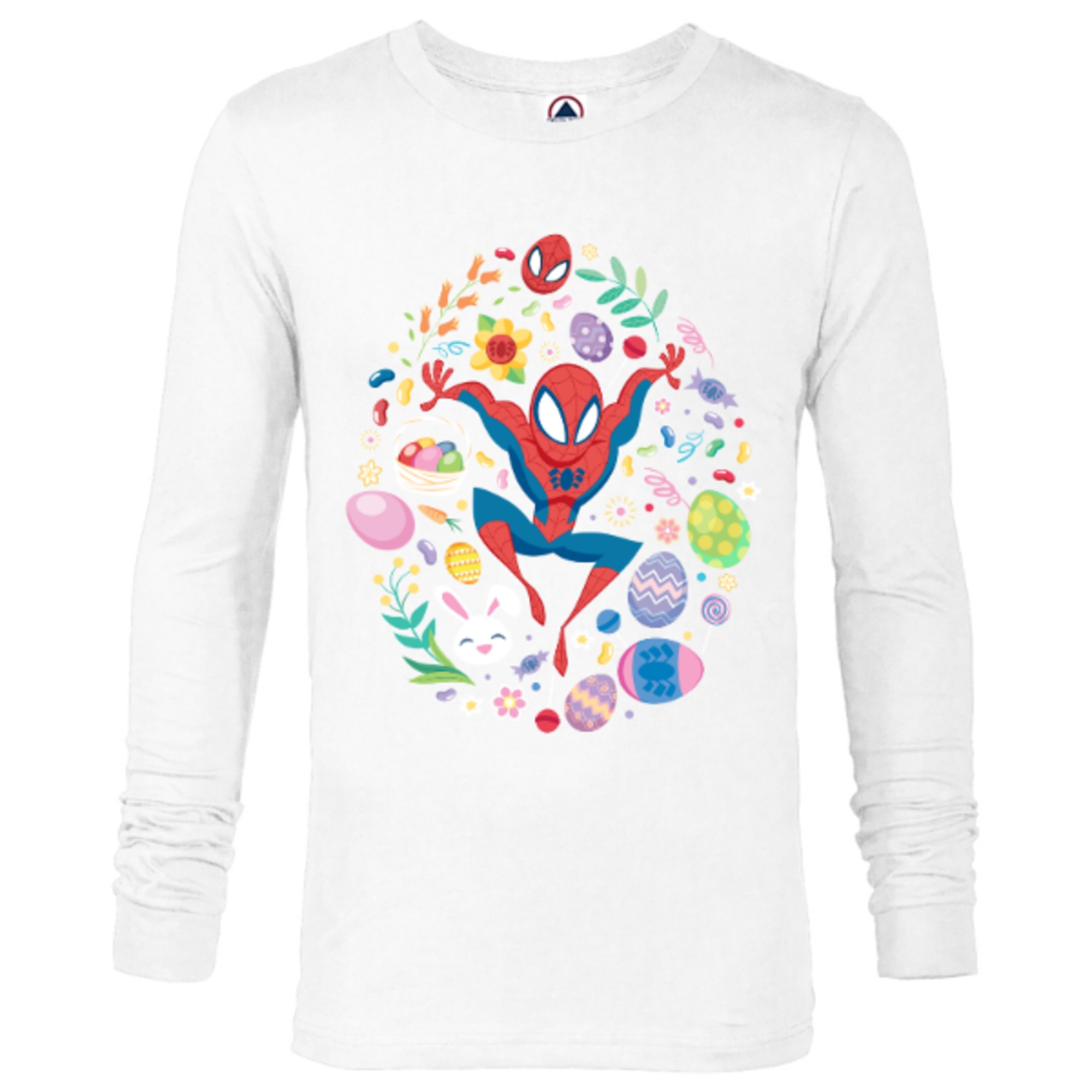 Marvel Spider-Man Cartoon Easter Egg - Long Sleeve T-Shirt for Men ...