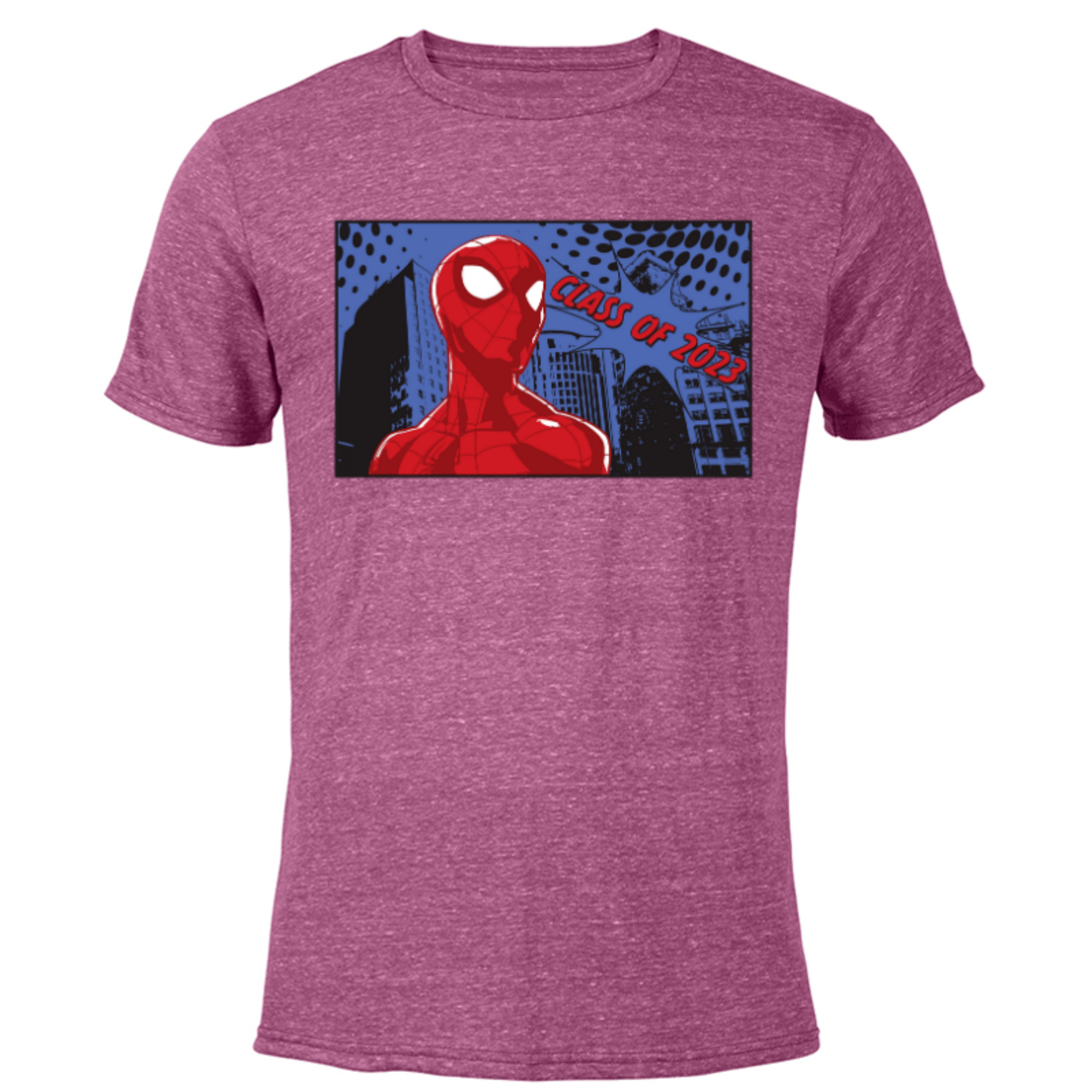 Marvel Spider-Man Class of 2023 Graduation Comic - Short Sleeve Blended ...