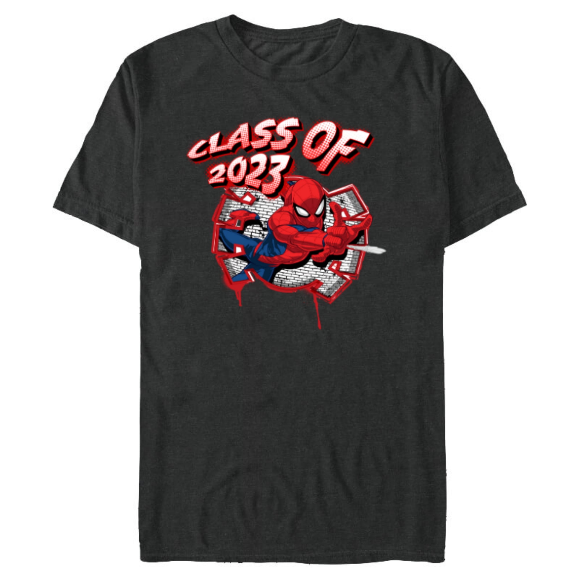 Marvel Spider-Man Class of 2023 Graduation Spidey Symbol - Short Sleeve ...