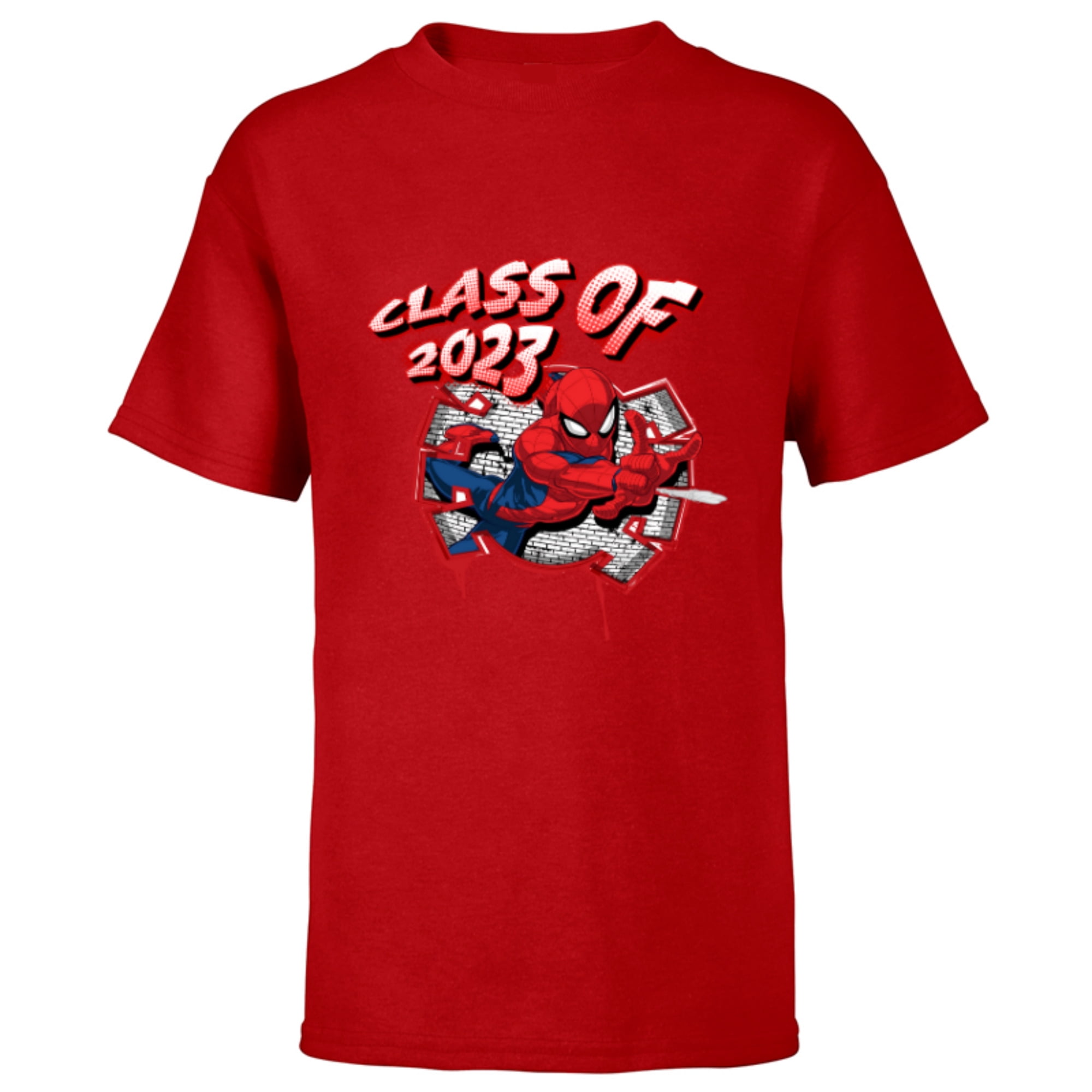 Marvel Spider-Man Class of 2023 Graduation Spidey Symbol - Short Sleeve ...