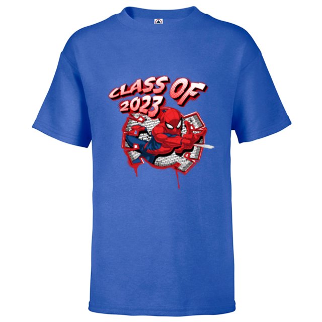 Marvel Spider-Man Class of 2023 Graduation Spidey Symbol - Short Sleeve ...