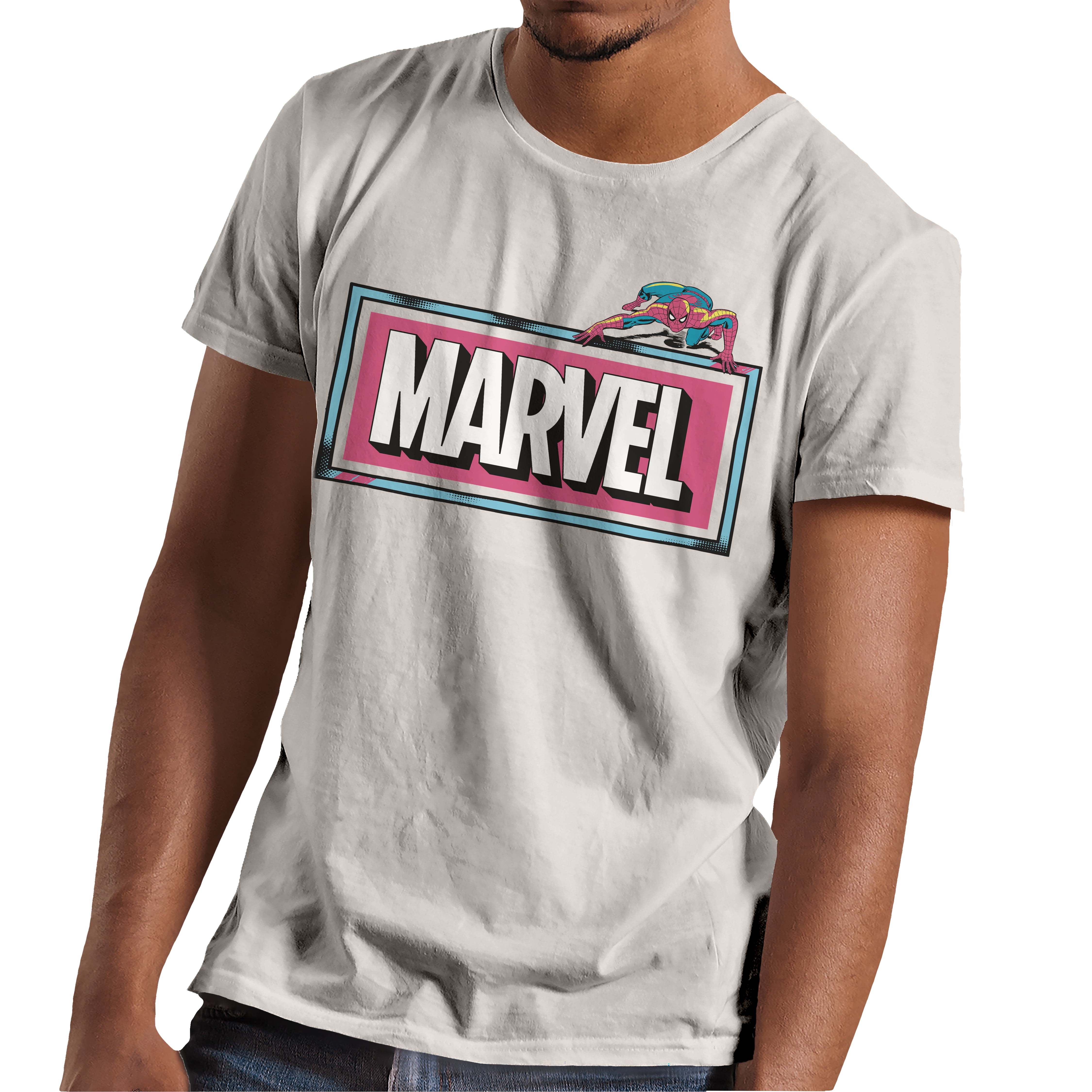 Marvel Spider-Man Classic Comics Logo Mens and Womens Short Sleeve T ...