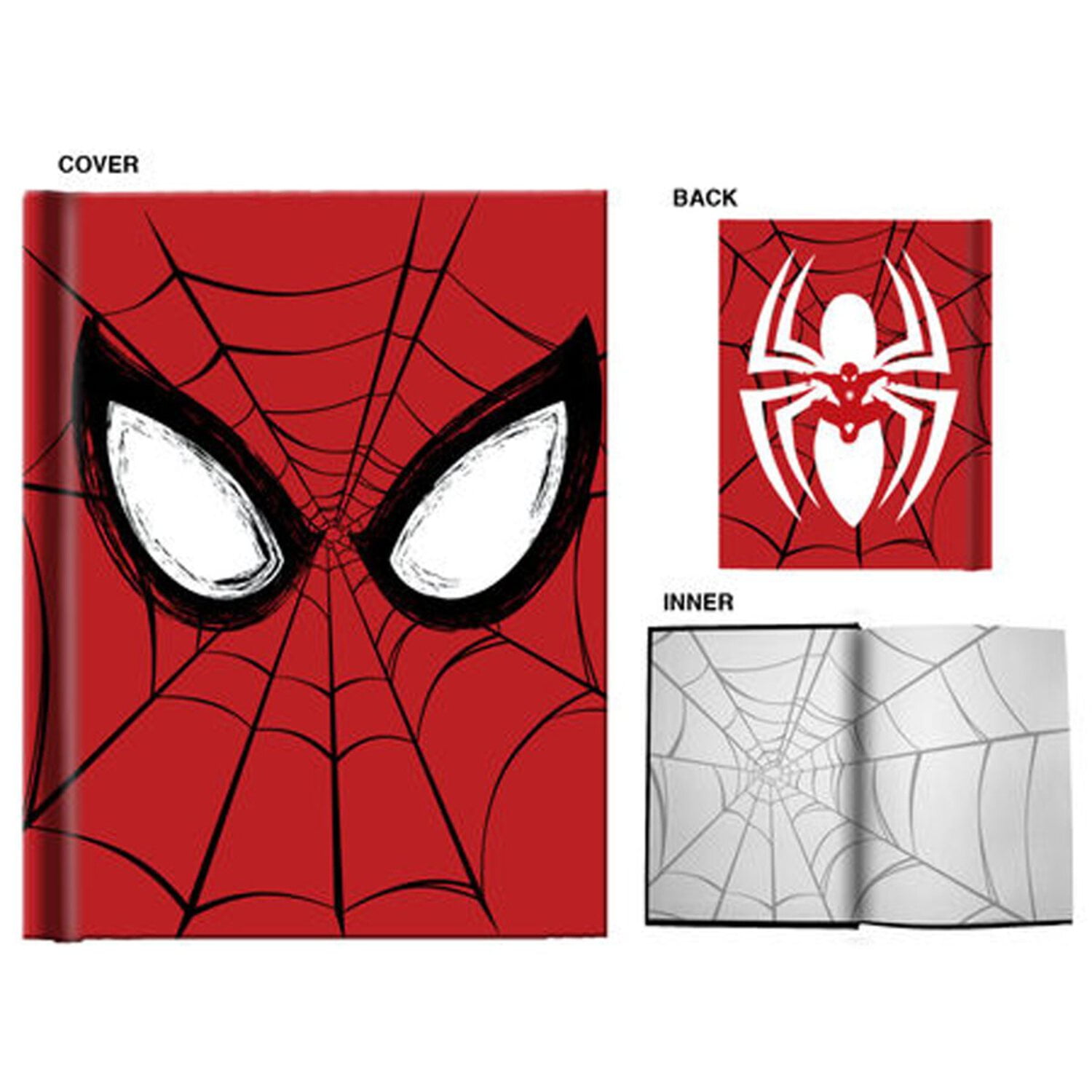 Marvel Spider-Man Eyes Hardcover Journal - Walmart.com