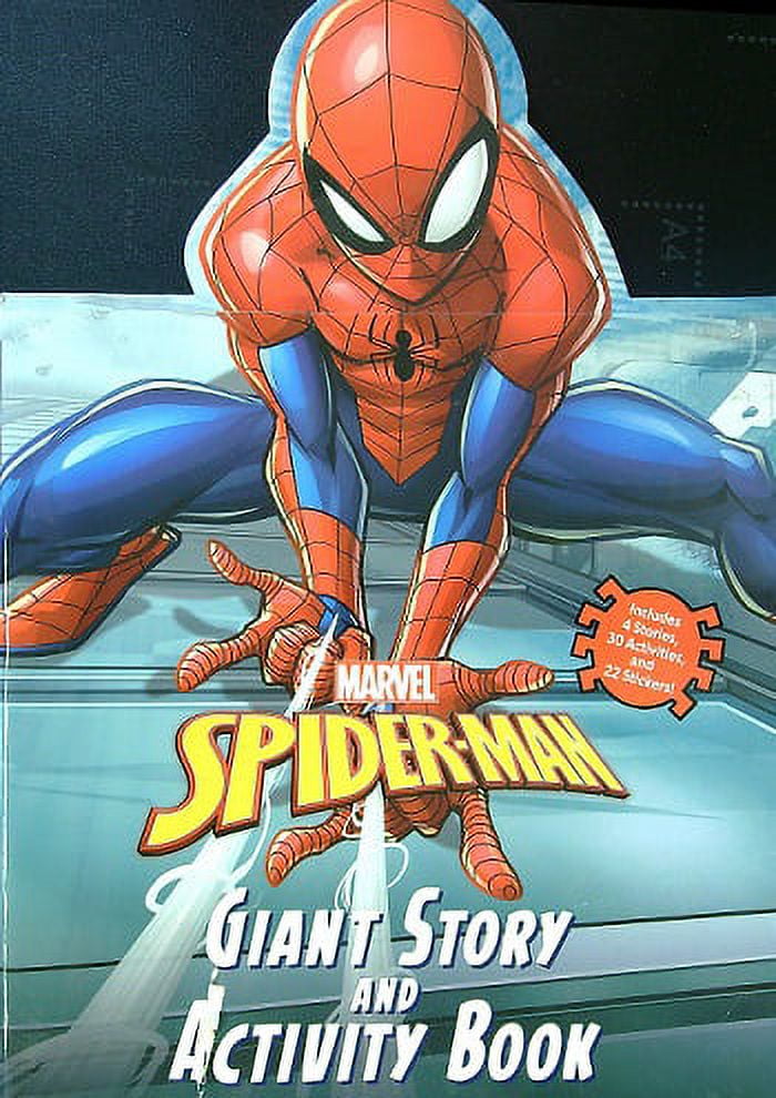 Marvel Spider-Man Giant Story and Activity Book - Walmart.com