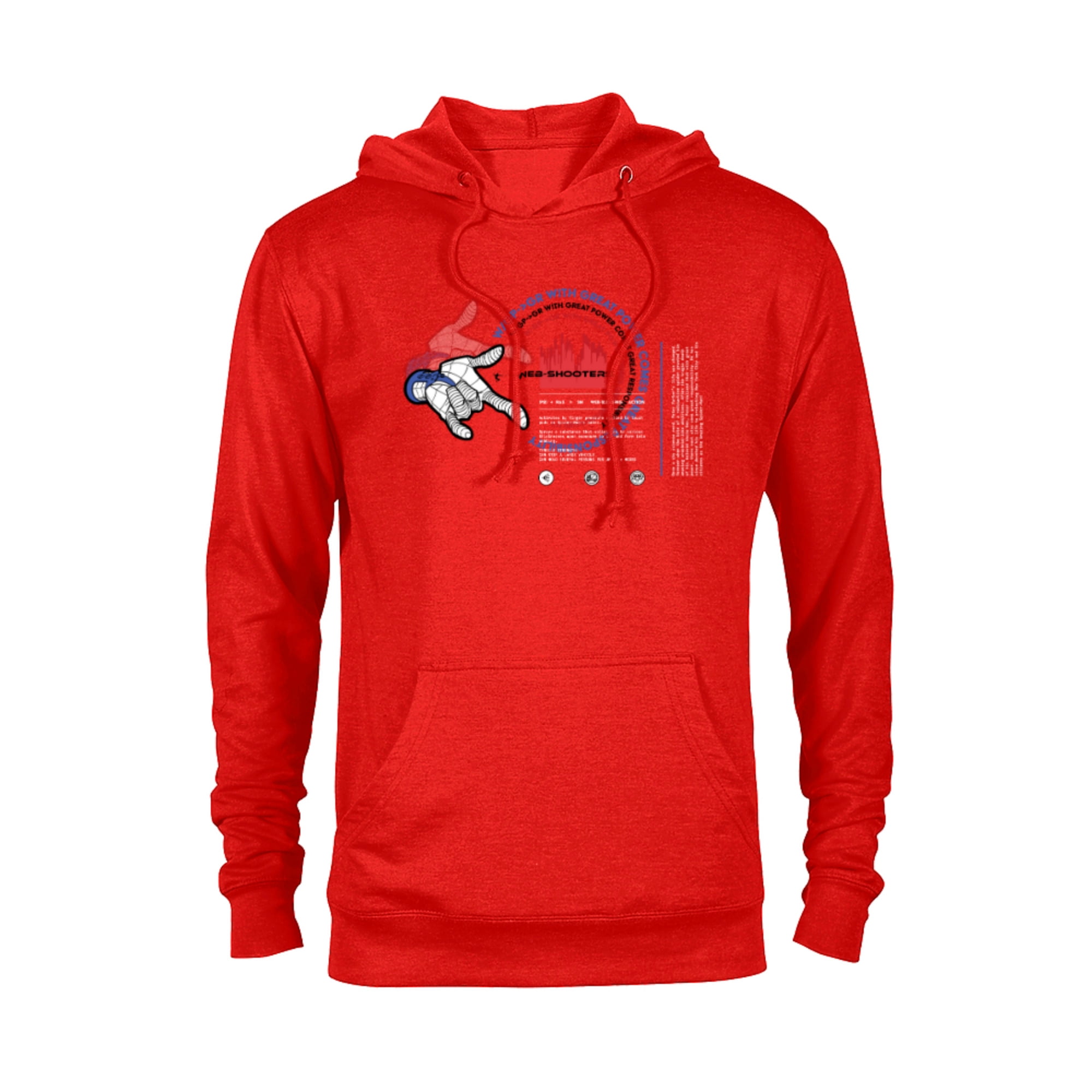 Marvel Spider-Man Great Power Web Shooter Data Readout - Pullover ...