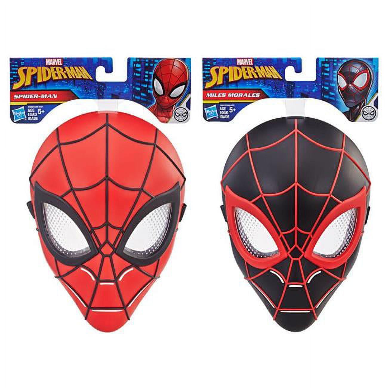 Spider-Man Kids Hero Mask Assortment - Peter Parker or Miles Morales ...
