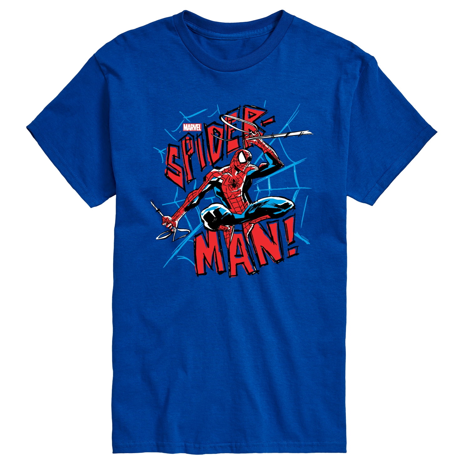 Marvel Spider-Man - Ink - Men's Short Sleeve Graphic T-Shirt - Walmart.com