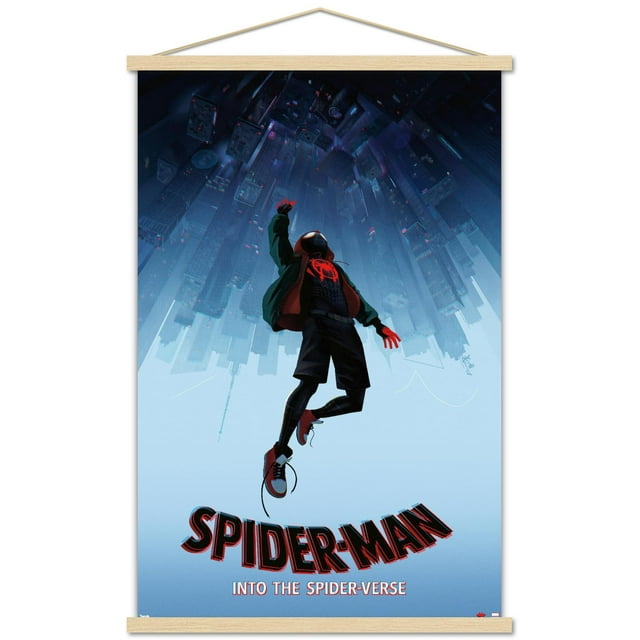 Marvel Spider-Man - Into The Spider-Verse - Falling Wall Poster with ...