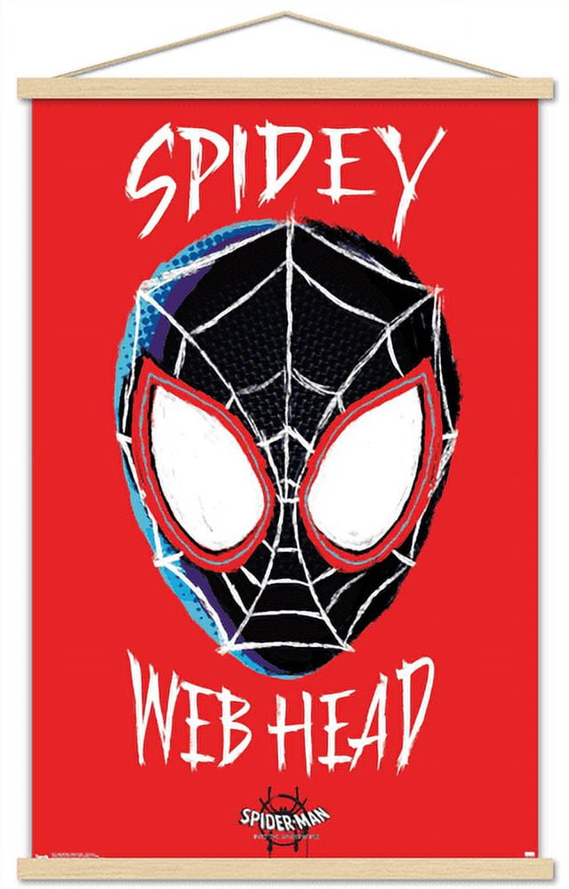 Marvel Spider-Man - Into The Spider-Verse - Web Head Wall Poster with ...