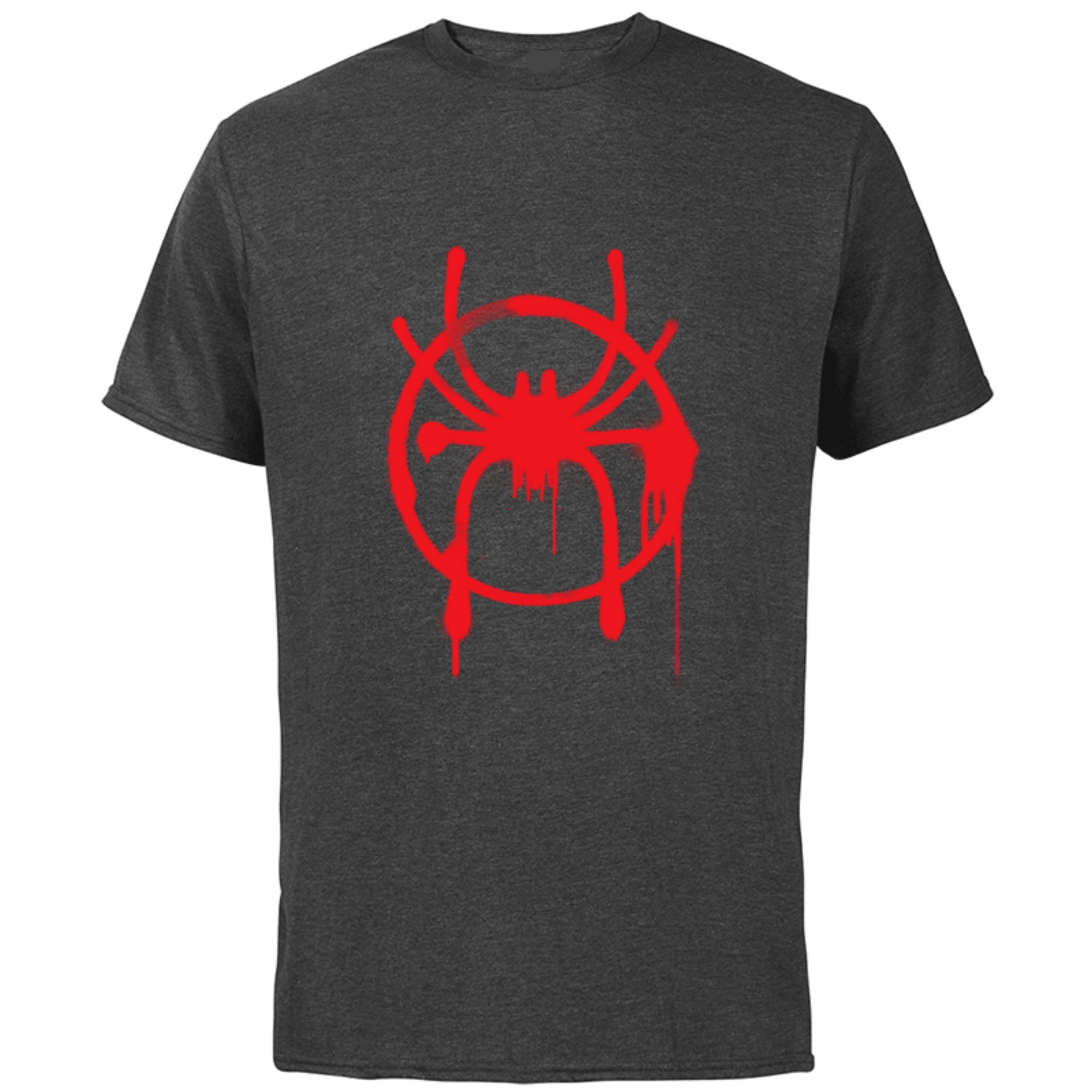 Marvel Spider-Man Into the Spider-Verse Red Icon - Short Sleeve Cotton ...
