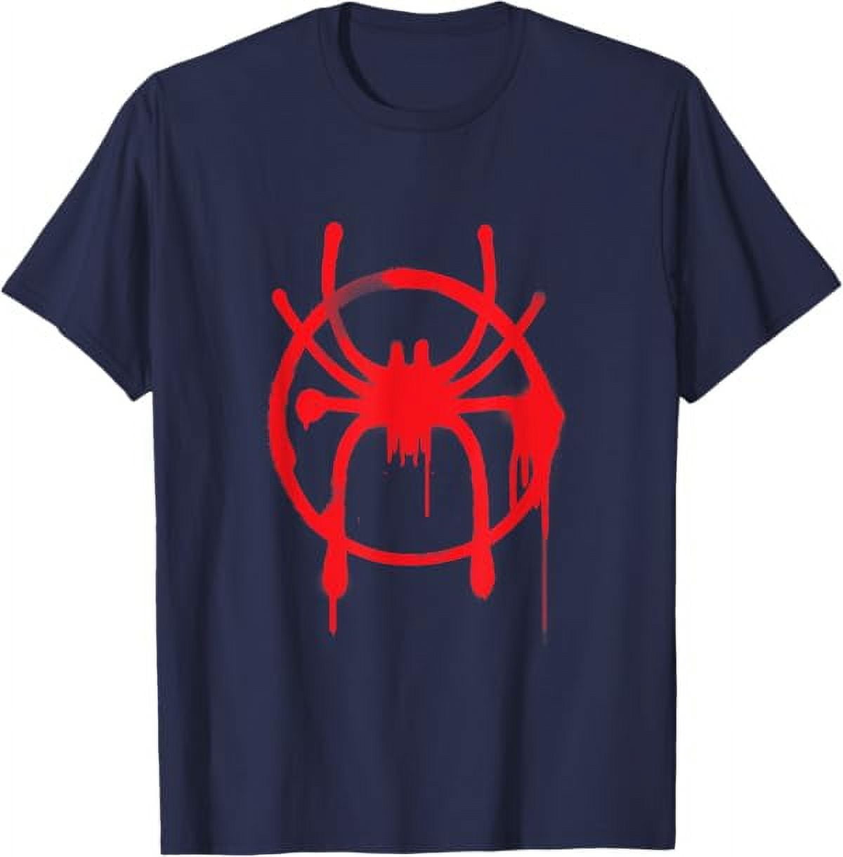 Marvel Spider-Man Into the Spider-Verse Red Icon T-Shirt - Walmart.com