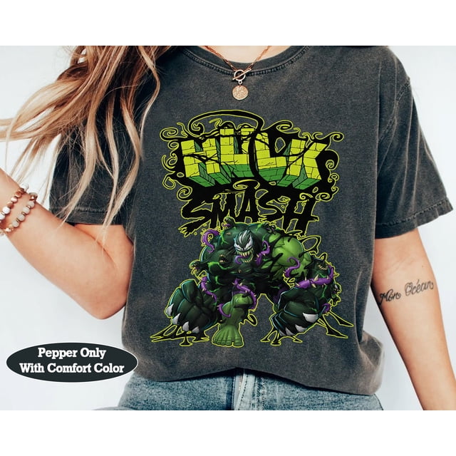 Marvel Spider-Man Maximum Venom Hulk Smash Venomized Premium Shirt, MCU ...