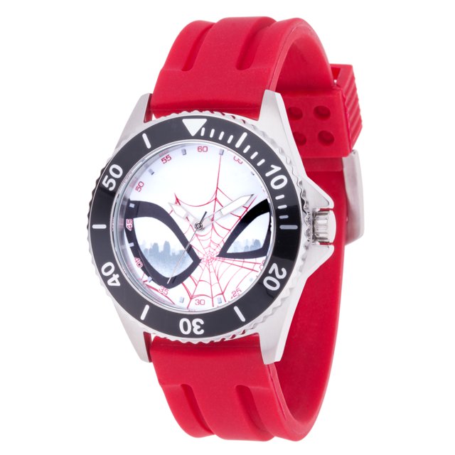 Marvel Spider-Man Men's Honor Watch, 1-Pack - Walmart.com