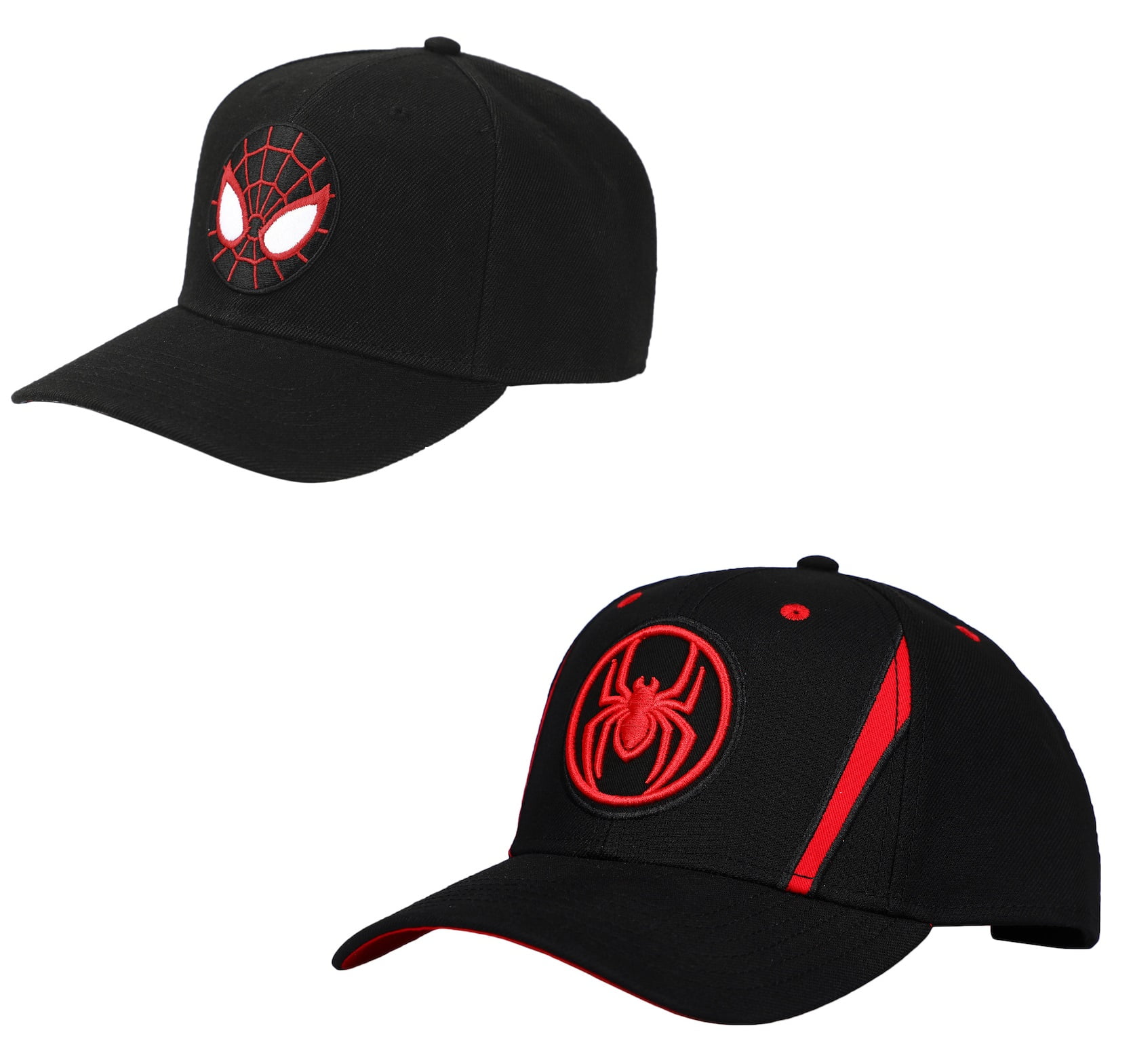 Marvel Spider-Man Miles Morales 2-Pack Men's Snapback Cap Set - Walmart.com