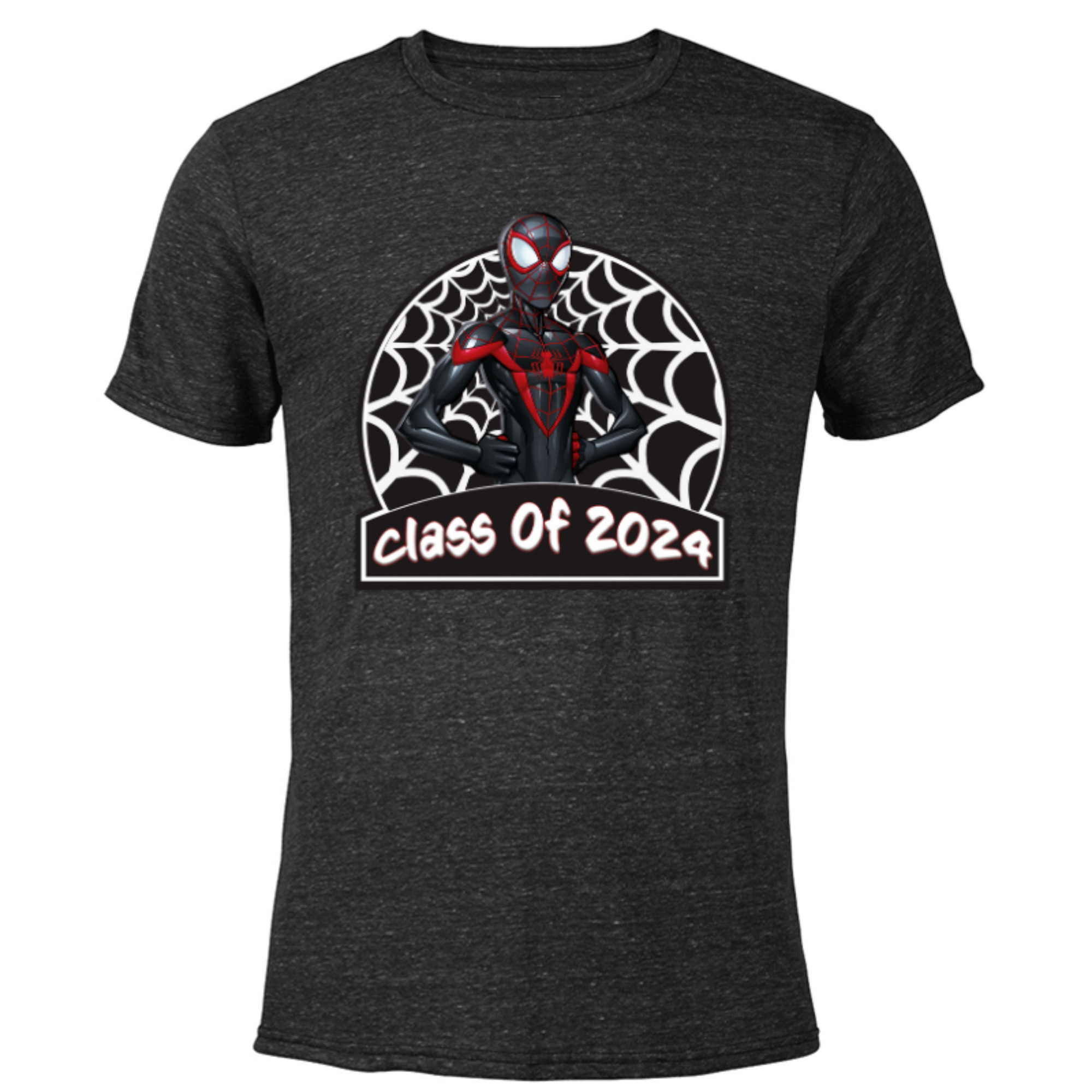 Marvel Spider-Man Miles Morales Graduation Class of 2024 - Short Sleeve ...