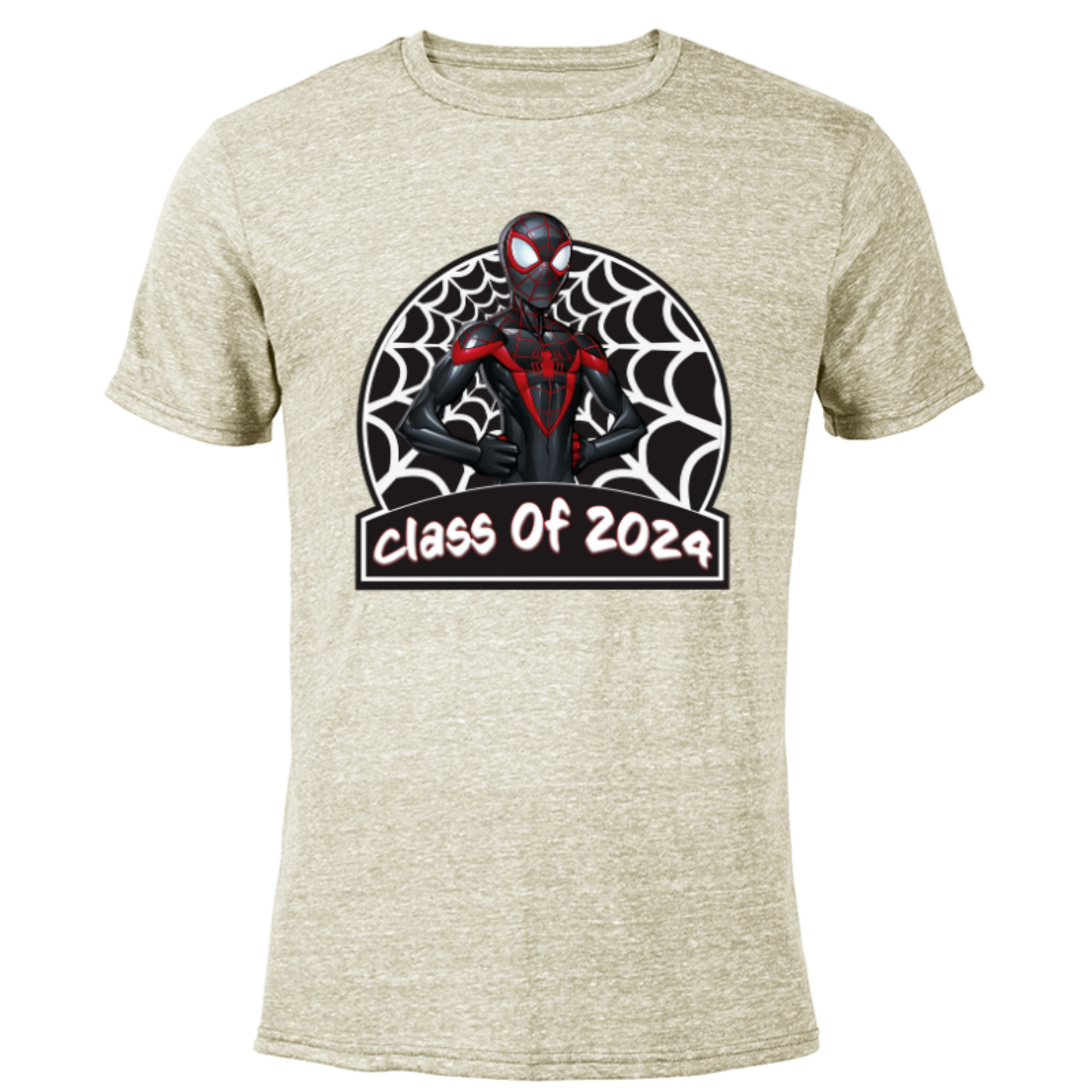 Marvel Spider-Man Miles Morales Graduation Class of 2024 - Short Sleeve ...
