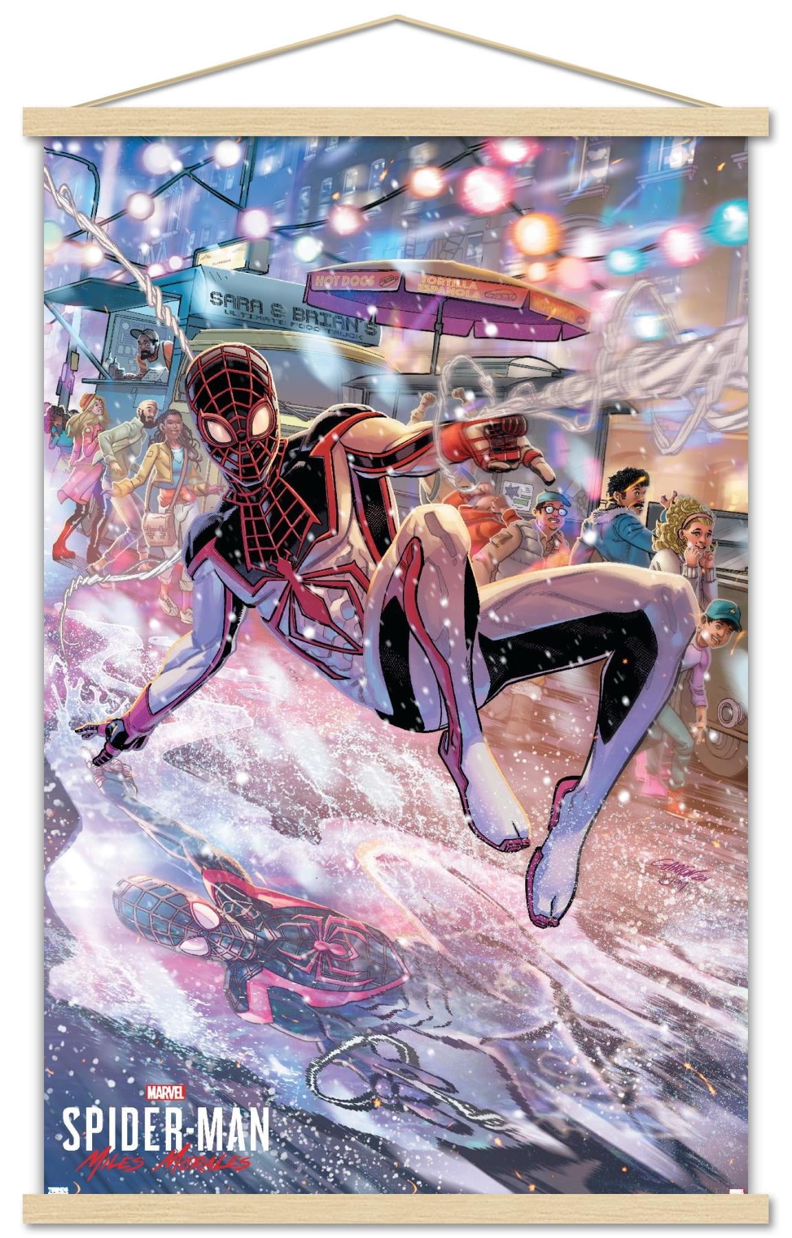 Marvel Spider-Man: Miles Morales - JaVier Garron Wall Poster with ...