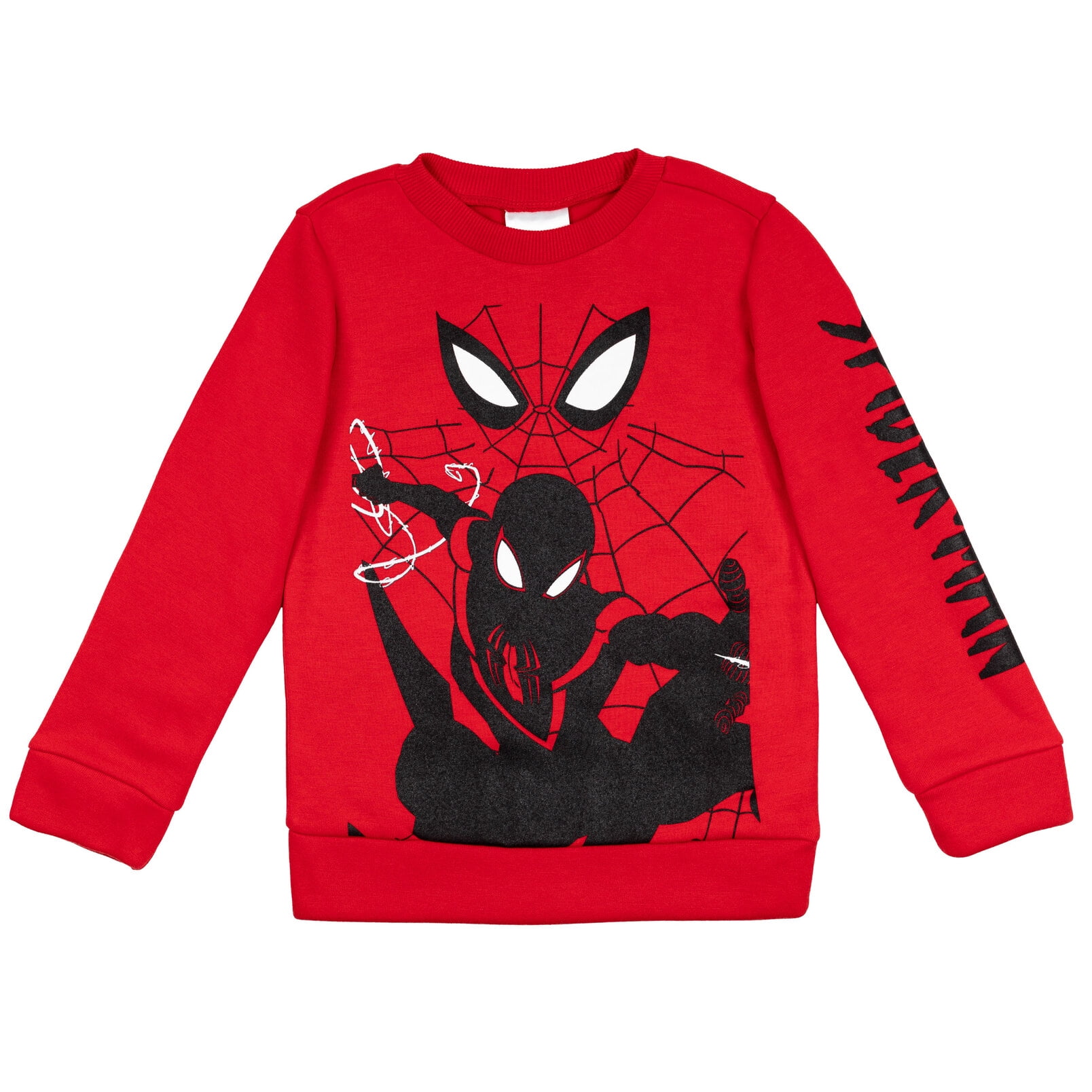 Marvel Spider-Man Miles Morales Toddler Boys Fleece Sweatshirt Toddler ...