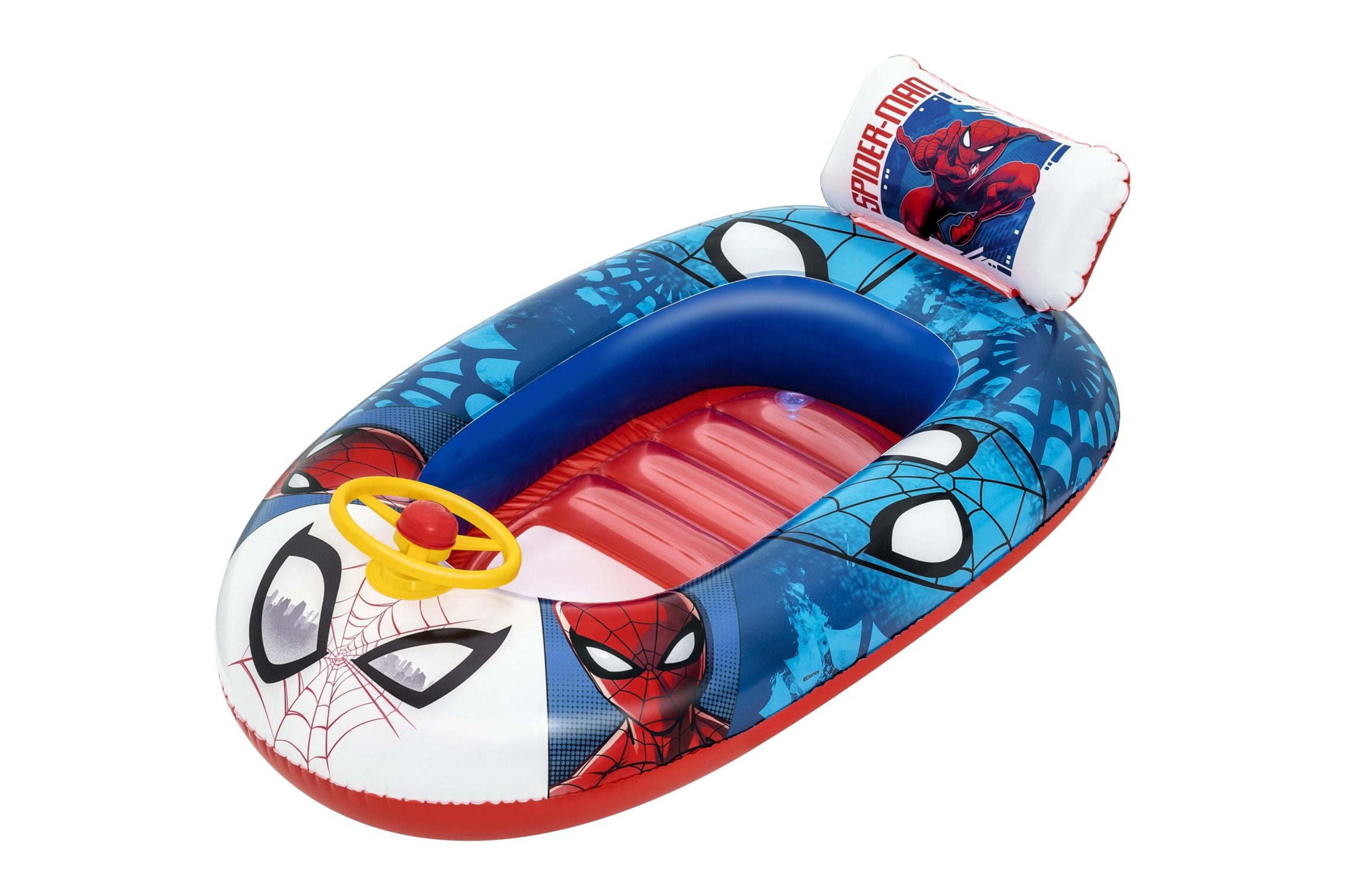 Marvel Spider-Man Multicolor Beach Boat Pool Float, Ages 3+ - Walmart.com