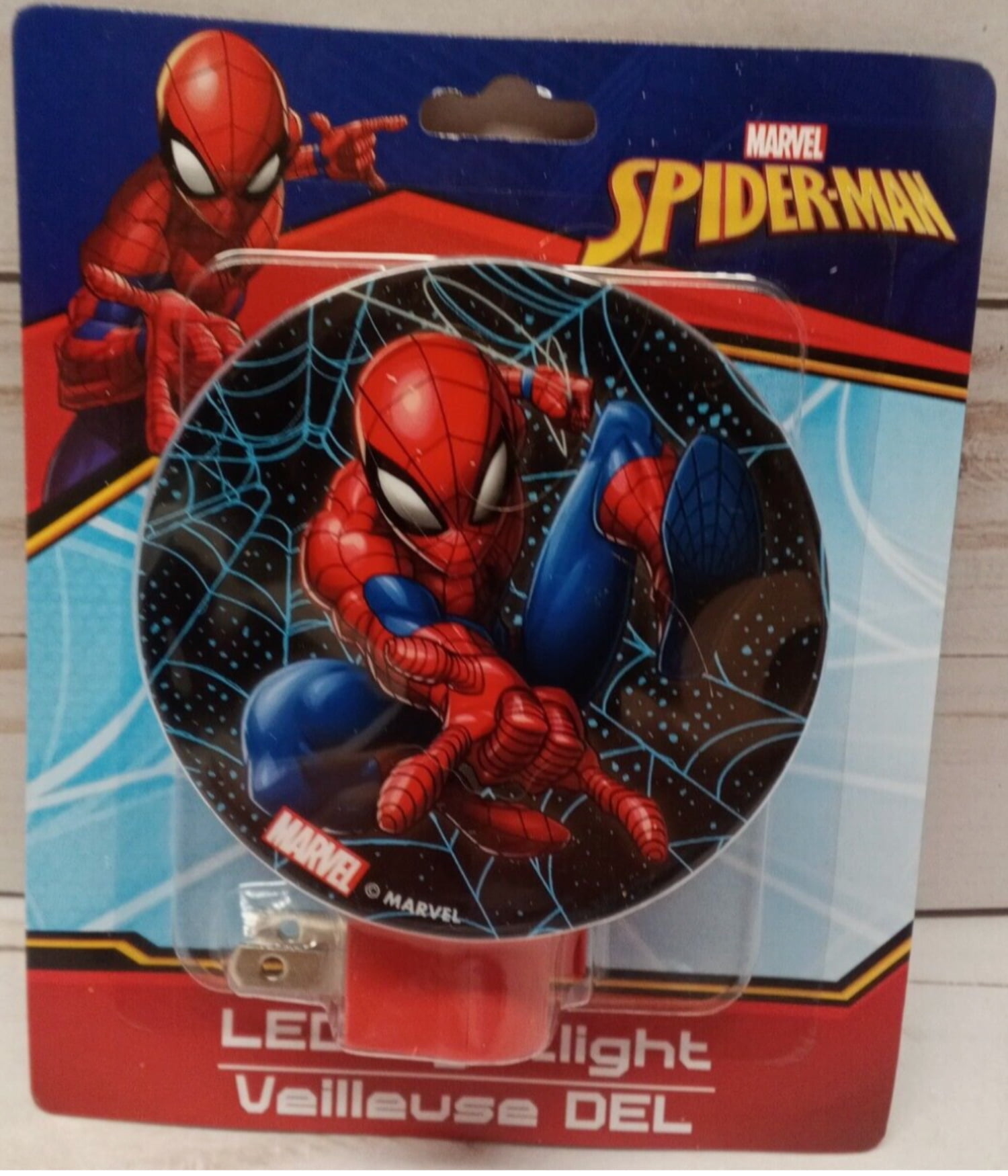 Spider Man Nightlight, Marvel Night Light, - Walmart.com