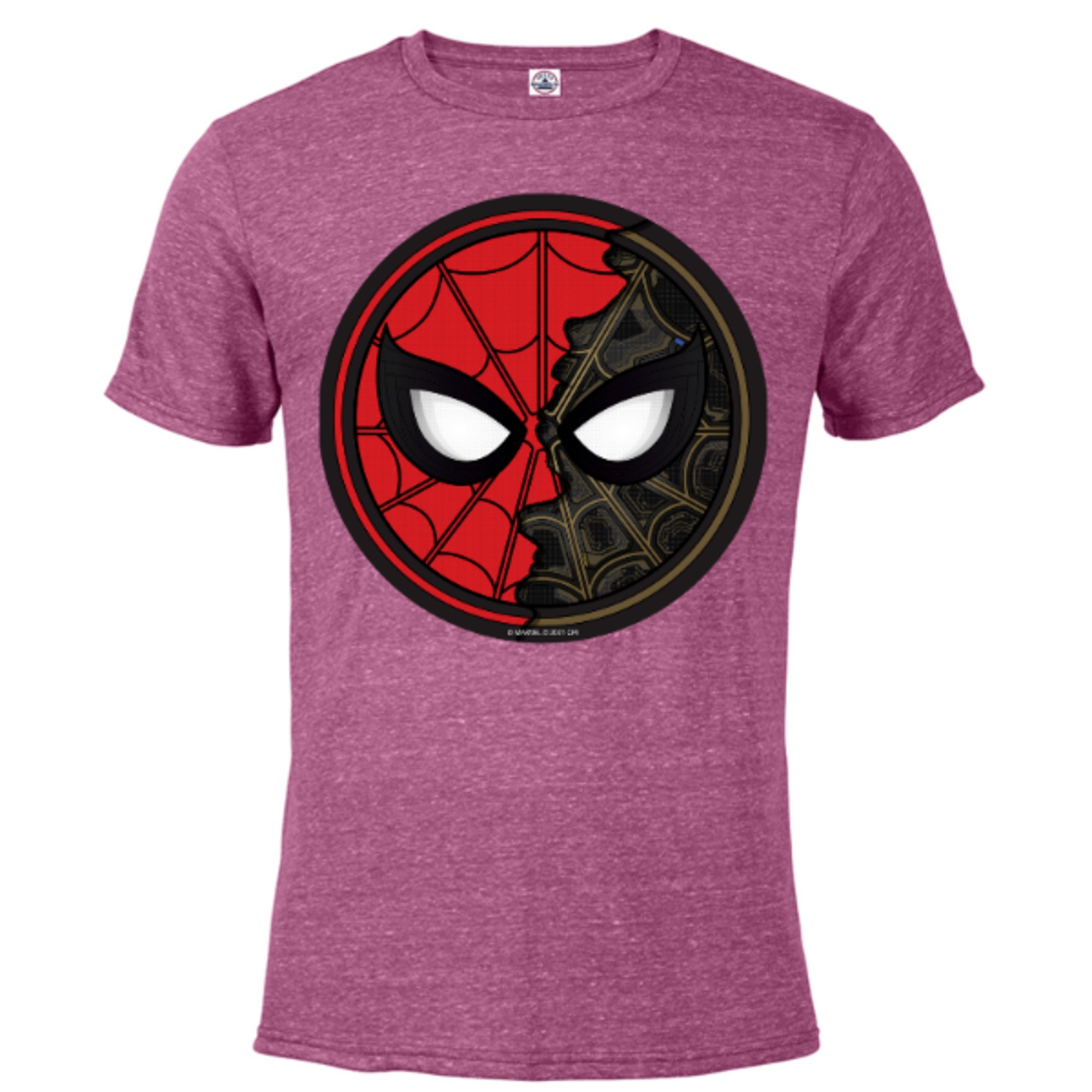 Marvel Spider-Man: No Way Home Dual Spidey Mask - Short Sleeve Blended ...