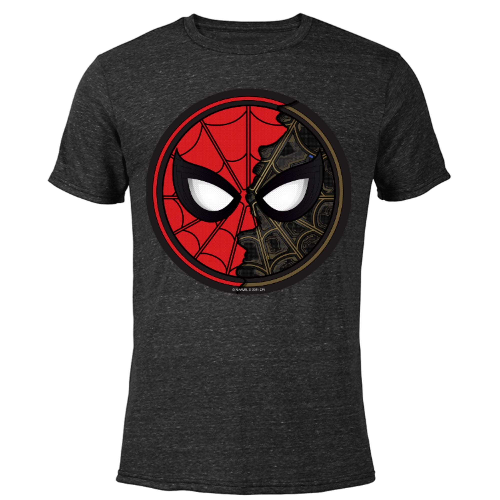 Marvel Spider-Man: No Way Home Dual Spidey Mask - Short Sleeve Blended ...