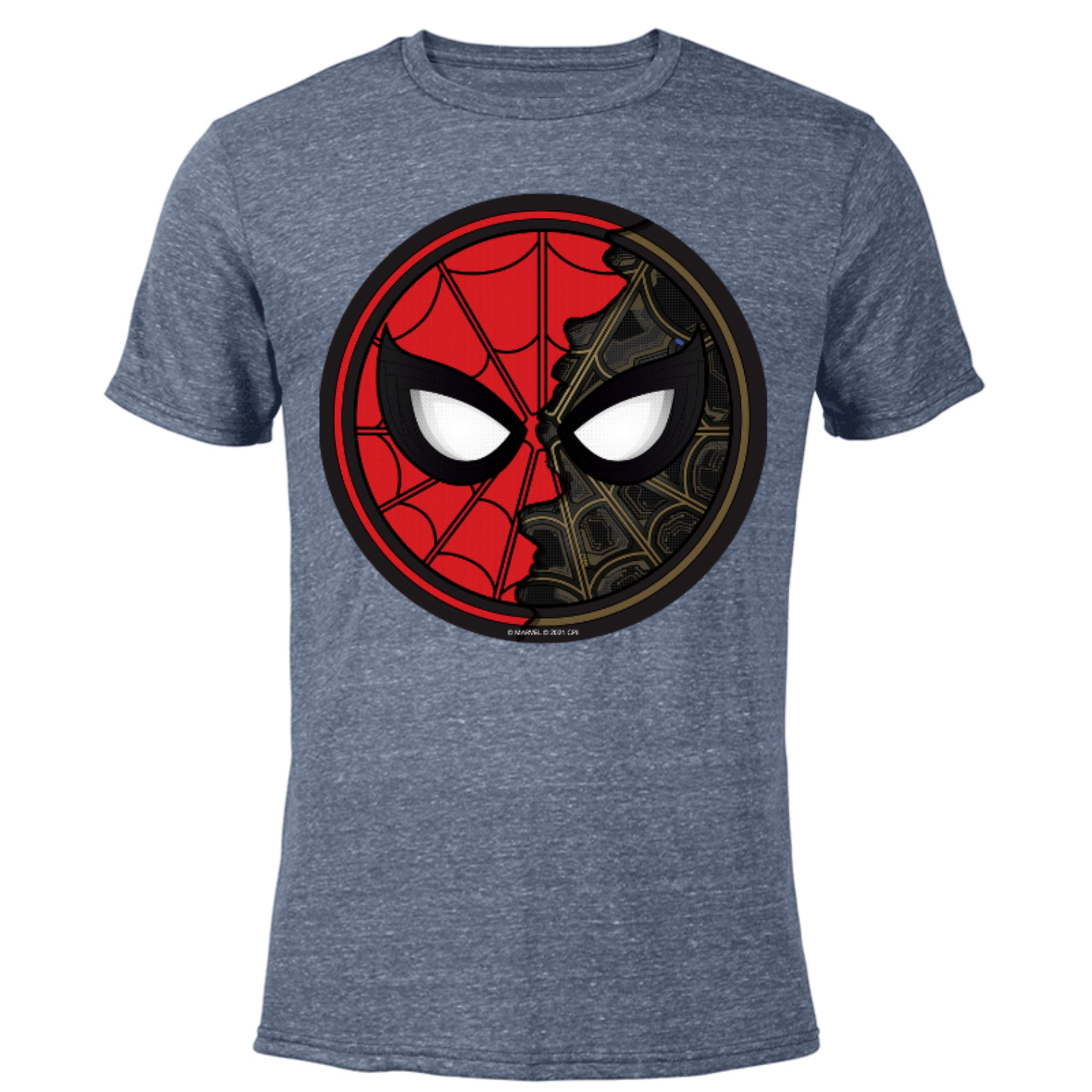 Marvel Spider-Man: No Way Home Dual Spidey Mask - Short Sleeve Blended ...