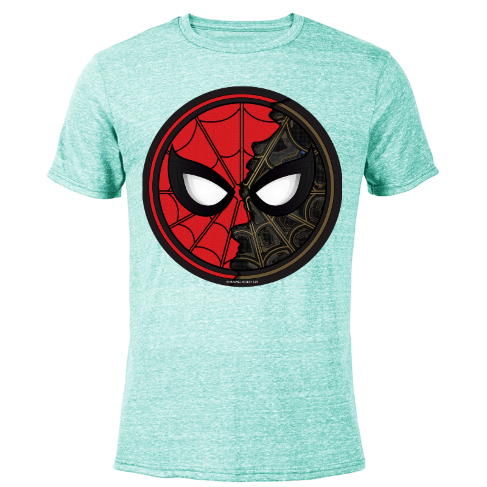 Marvel Spider-Man: No Way Home Dual Spidey Mask - Short Sleeve Blended ...