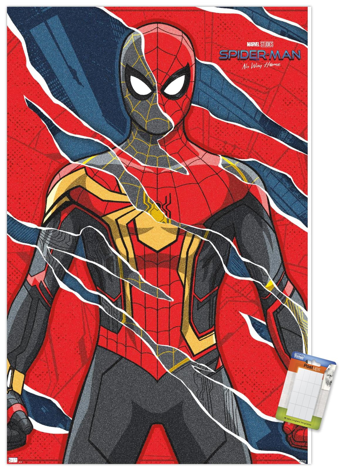 Marvel Spider-Man: No Way Home - Shredded Wall Poster, 22.375" x 34 ...
