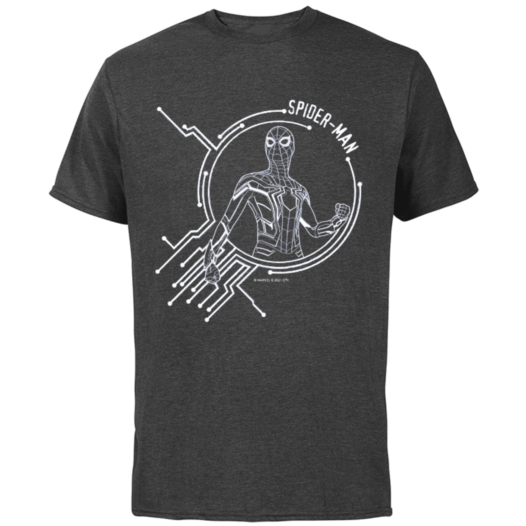 Marvel Spider-Man: No Way Home Spidey Circuit - Short Sleeve Cotton T ...