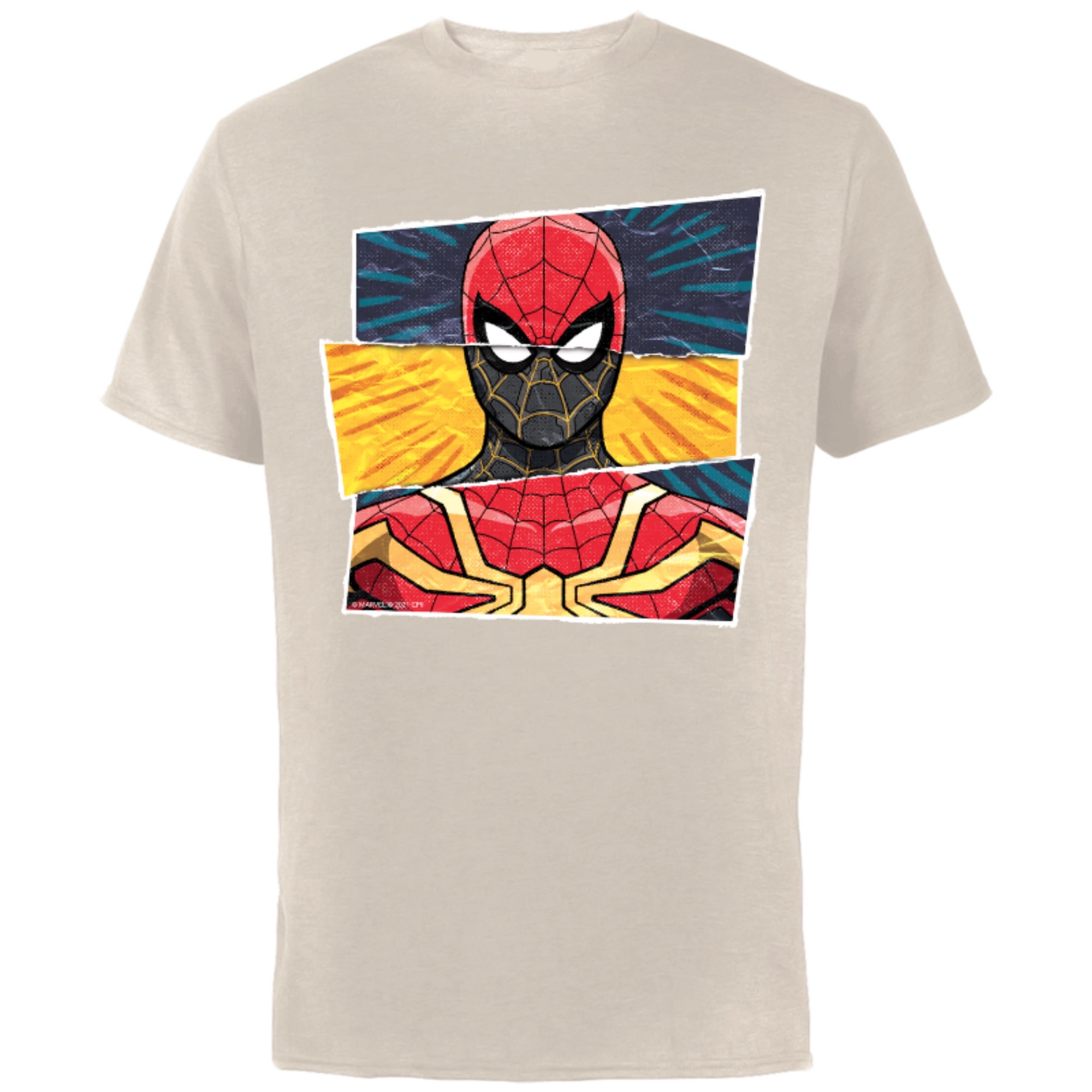 Marvel Spider-Man: No Way Home Spidey Suit Mashup - Short Sleeve Cotton ...
