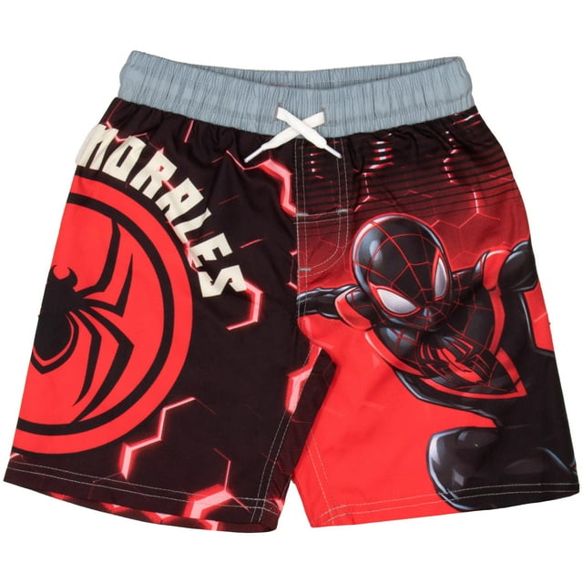 Marvel Spider-Man Peter Parker and Miles Morales Boys Swim Trunks ...