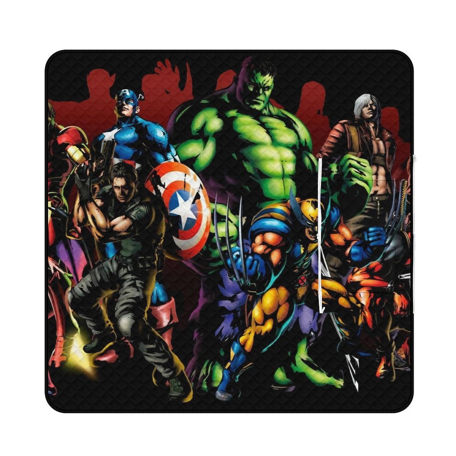 Marvel-Spider-Man Picnic Blanket Outdoor Extra Large Picnic Mat 78"X78 ...