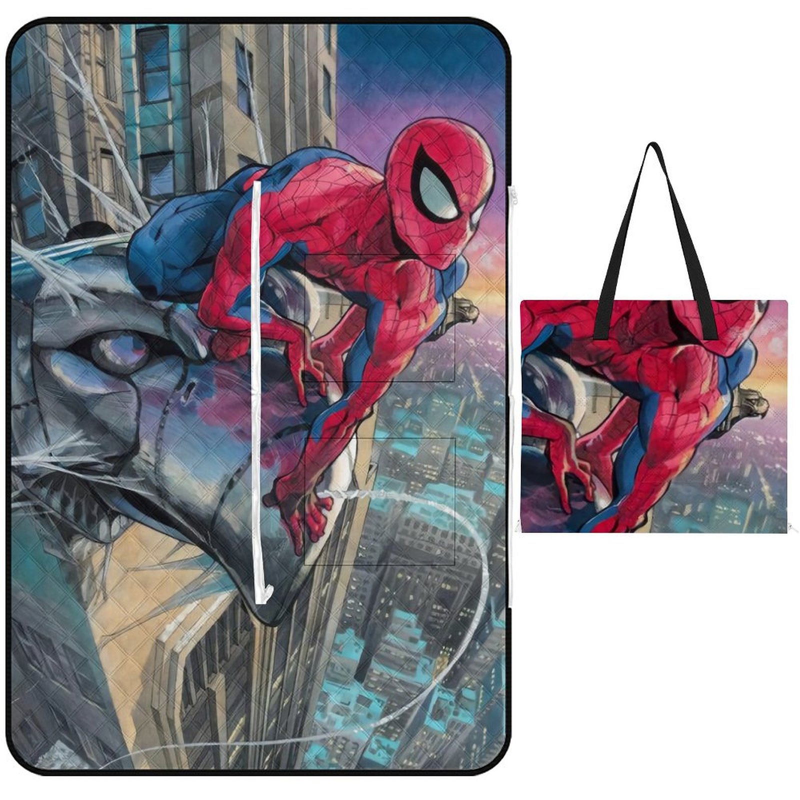Marvel-Spider-Man Picnic Blankets 59"x39" Extra Large Outdoor Blanket ...