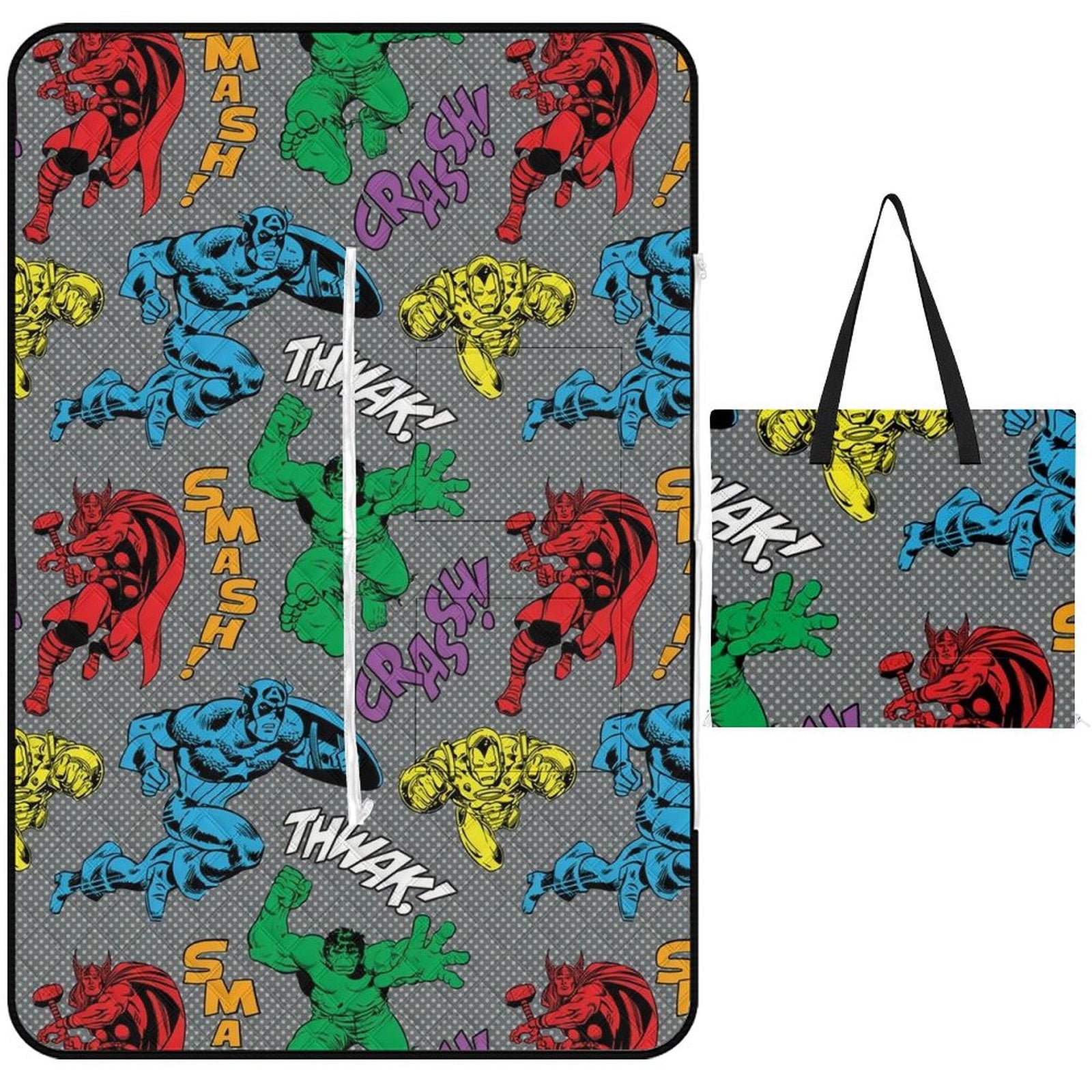 Marvel-Spider-Man Picnic Blankets Outdoor Blanket,59'x39' Extra Large ...