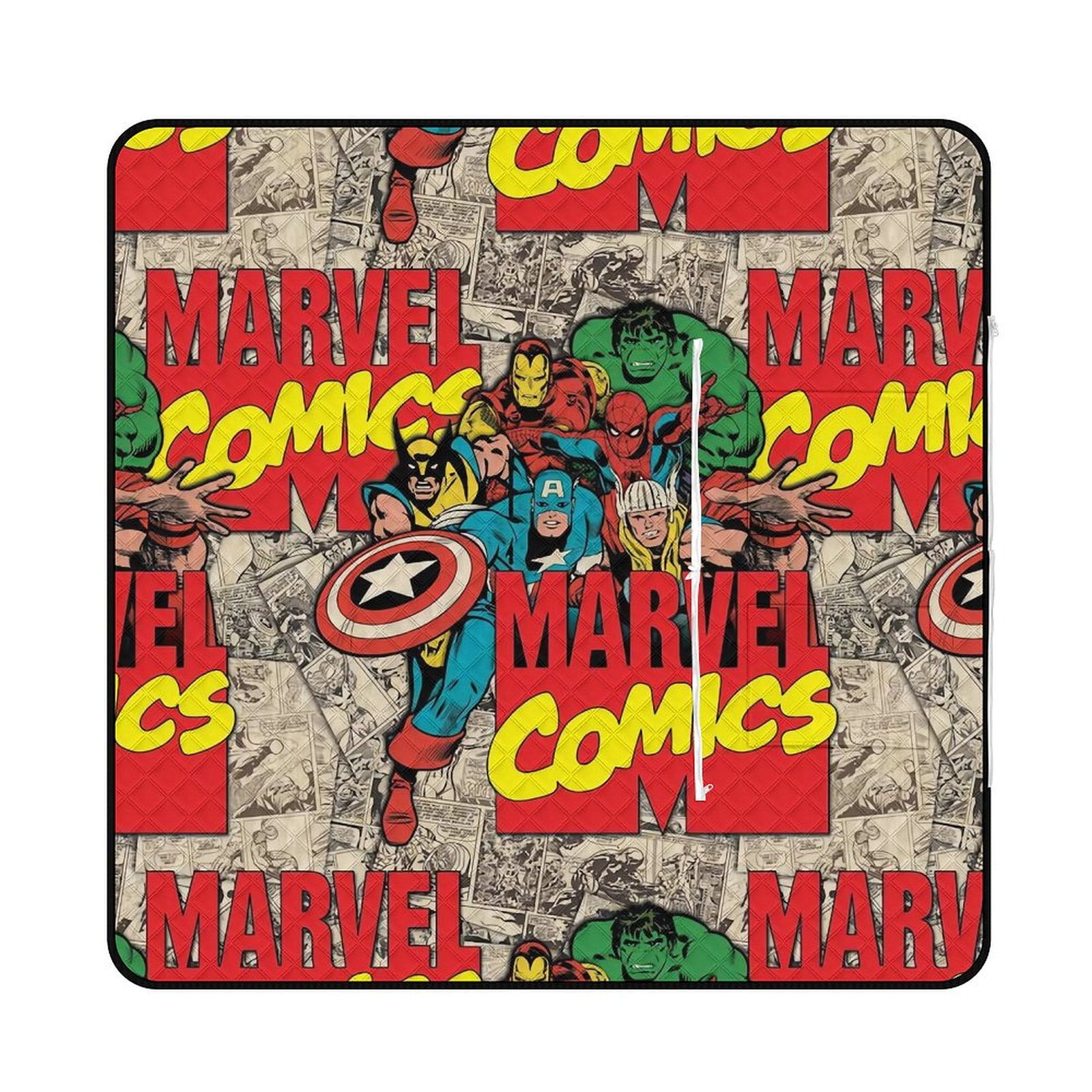 Marvel-Spider-Man Picnic Blankets Outdoor Blanket,59'x59' Extra Large ...