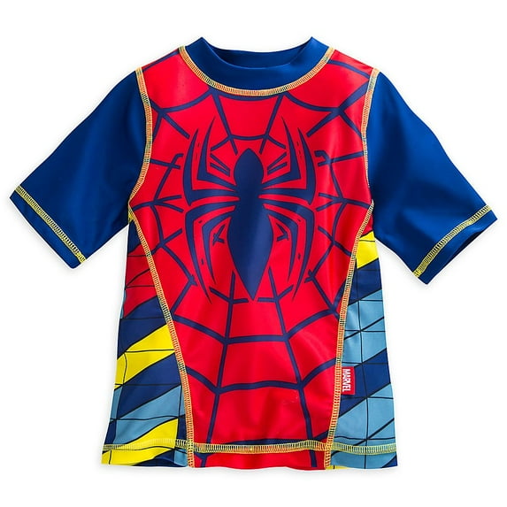 Marvel Spider-Man Rash Guard for Boys Size 2 Red - Walmart.com