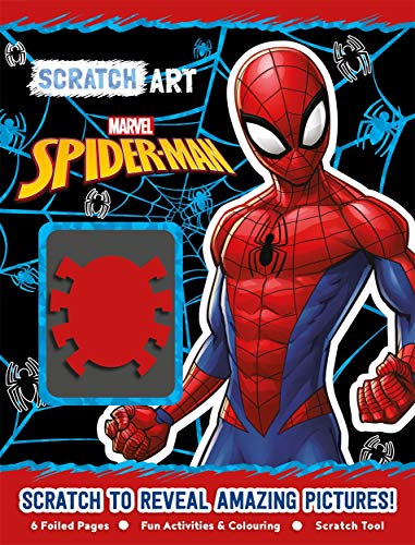 Marvel Spider-Man: Scratch Art - Walmart.com