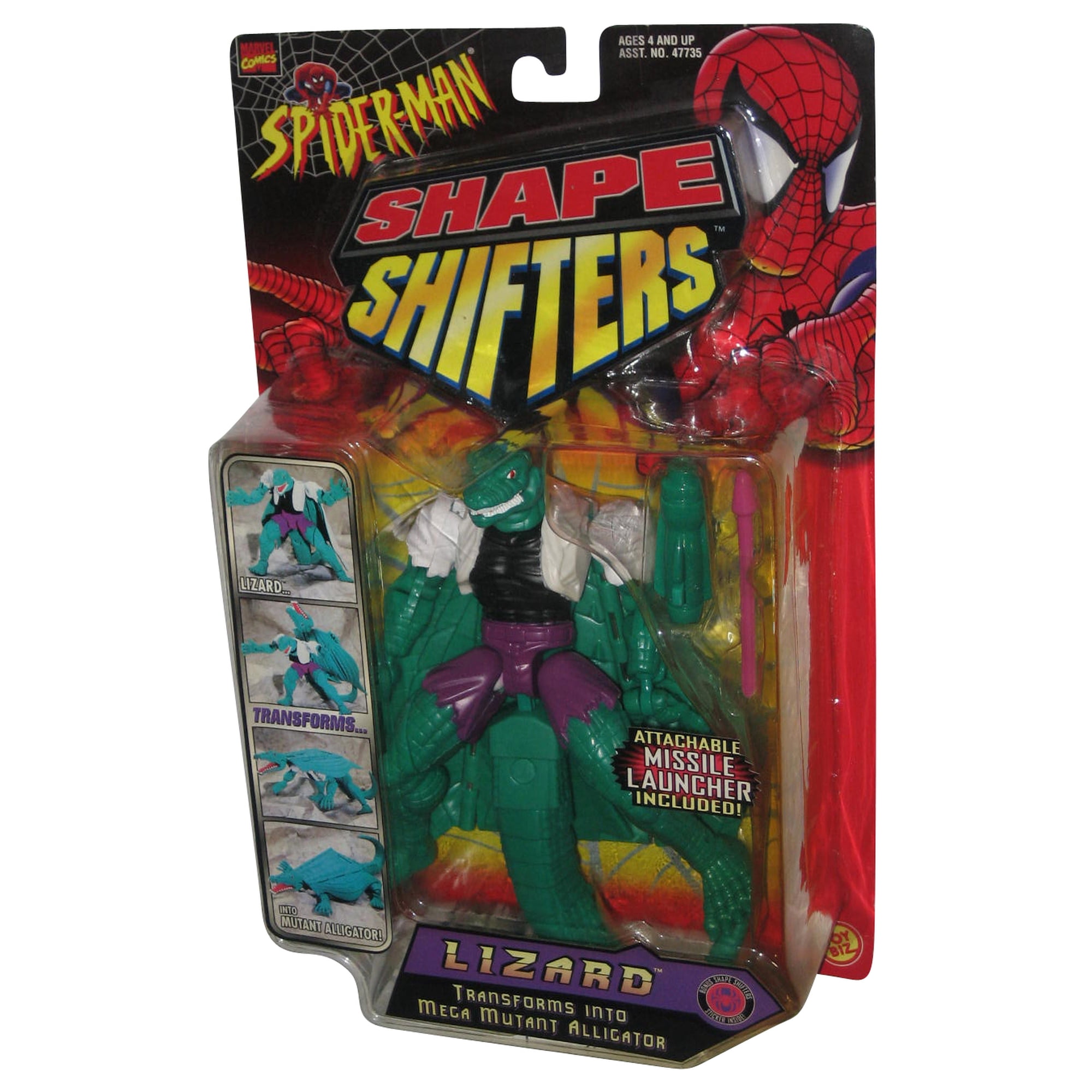 Spiderman Vs Lizard Toys