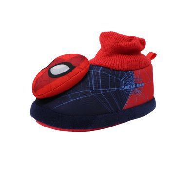 Marvel Avengers Boy's Toddler Plush Slippers - Superhero Kids House ...