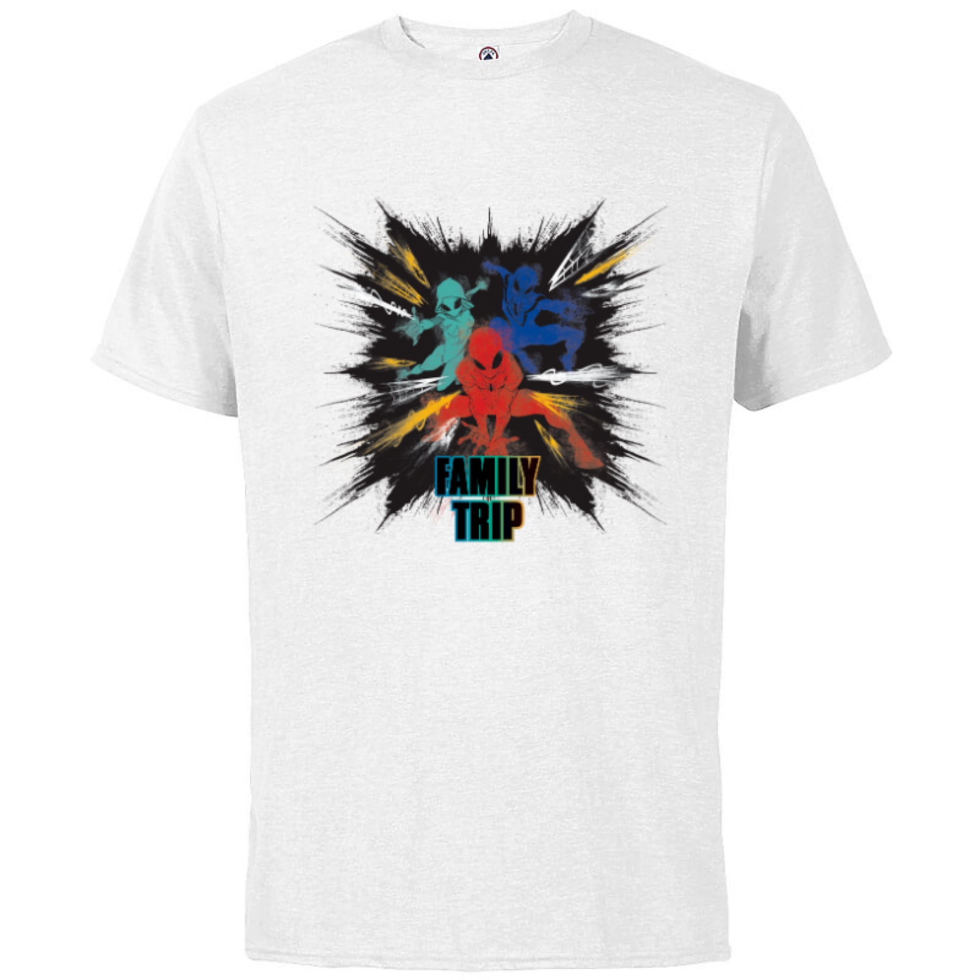 Marvel Spider-Man Spider-Gwen Miles Morales Family Trip - Short Sleeve ...