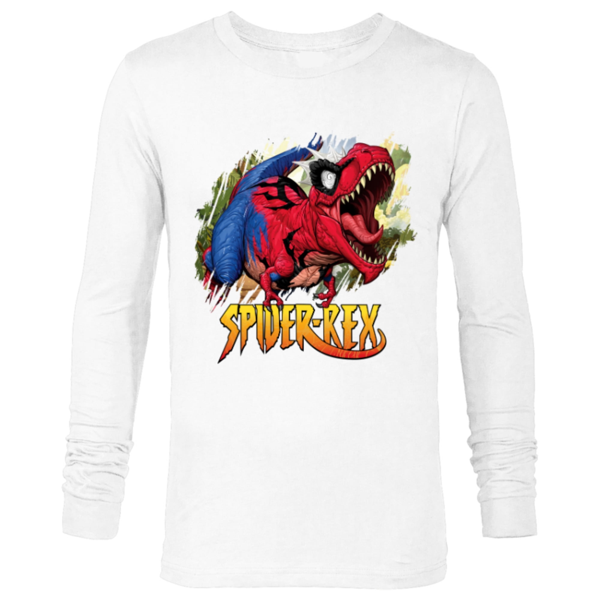 Marvel Spider-Man Spider-Rex Rip and Roar - Long Sleeve T-Shirt for Men ...
