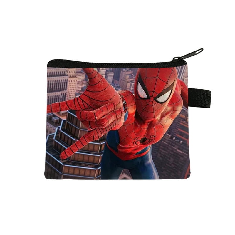 Marvel Spider-Man Student Change Bag Cartoon Cute Headphone Bag Zipper ...