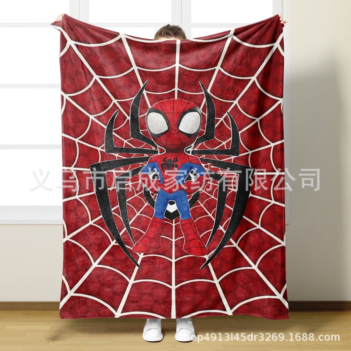 Marvel Spider-Man Superman SpiderMan Flannel Four Seasons Blanket ...