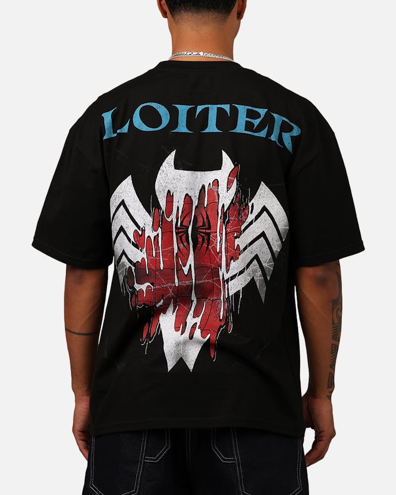 Marvel Spider-Man Symbiote T-Shirt - Walmart.com